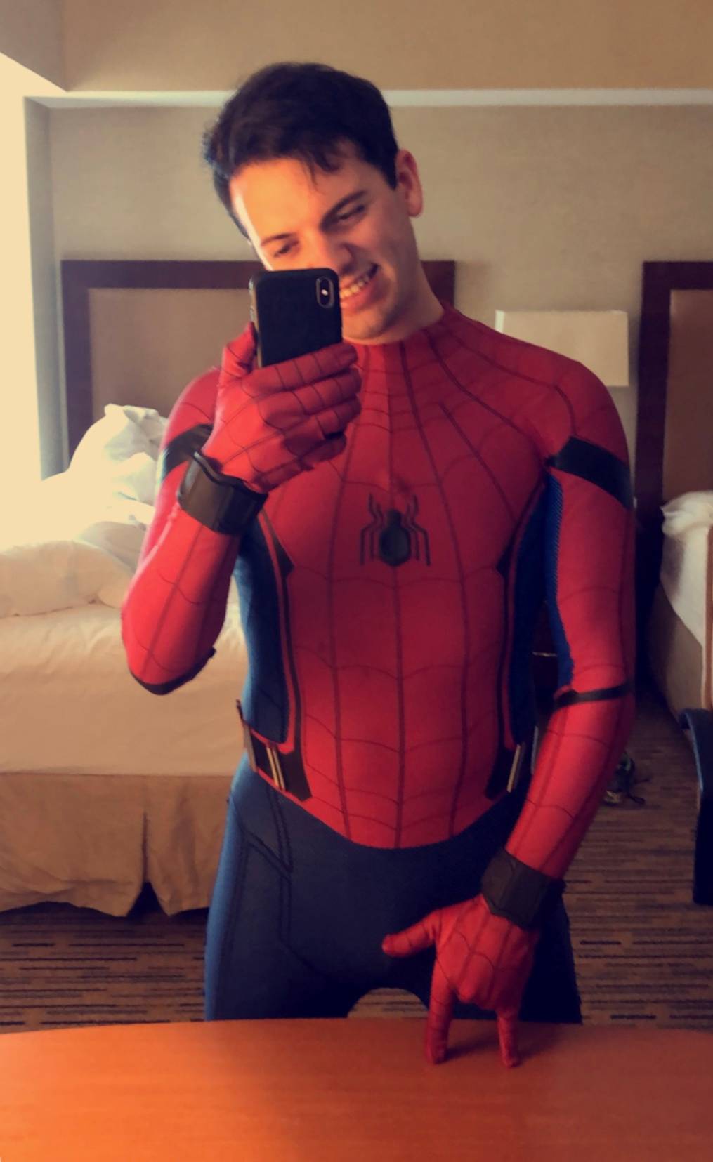 Spidey is all smiles 🕷 | Scrolller