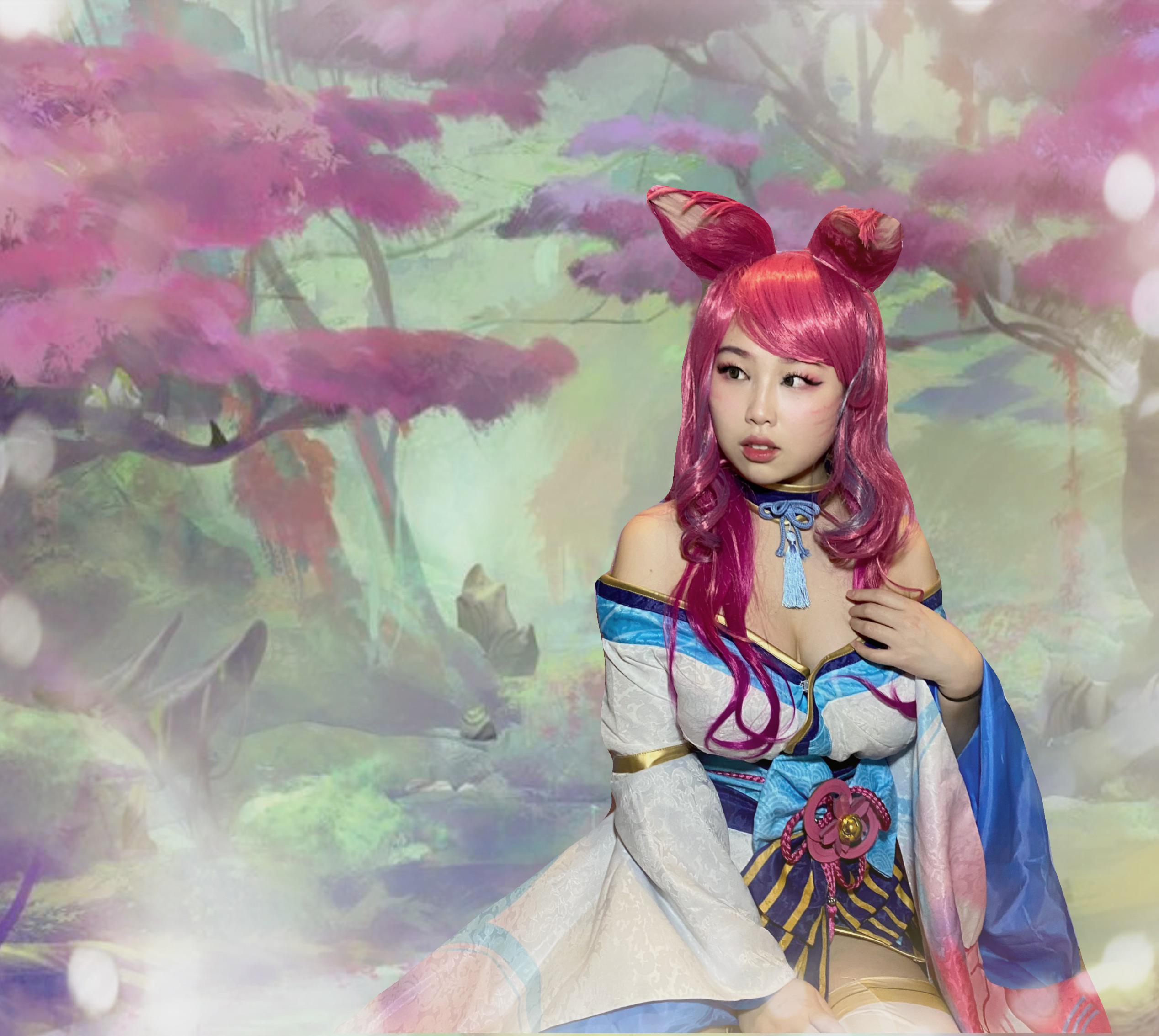 Spirit blossom ahri by tsuki.no.bunniez | Scrolller