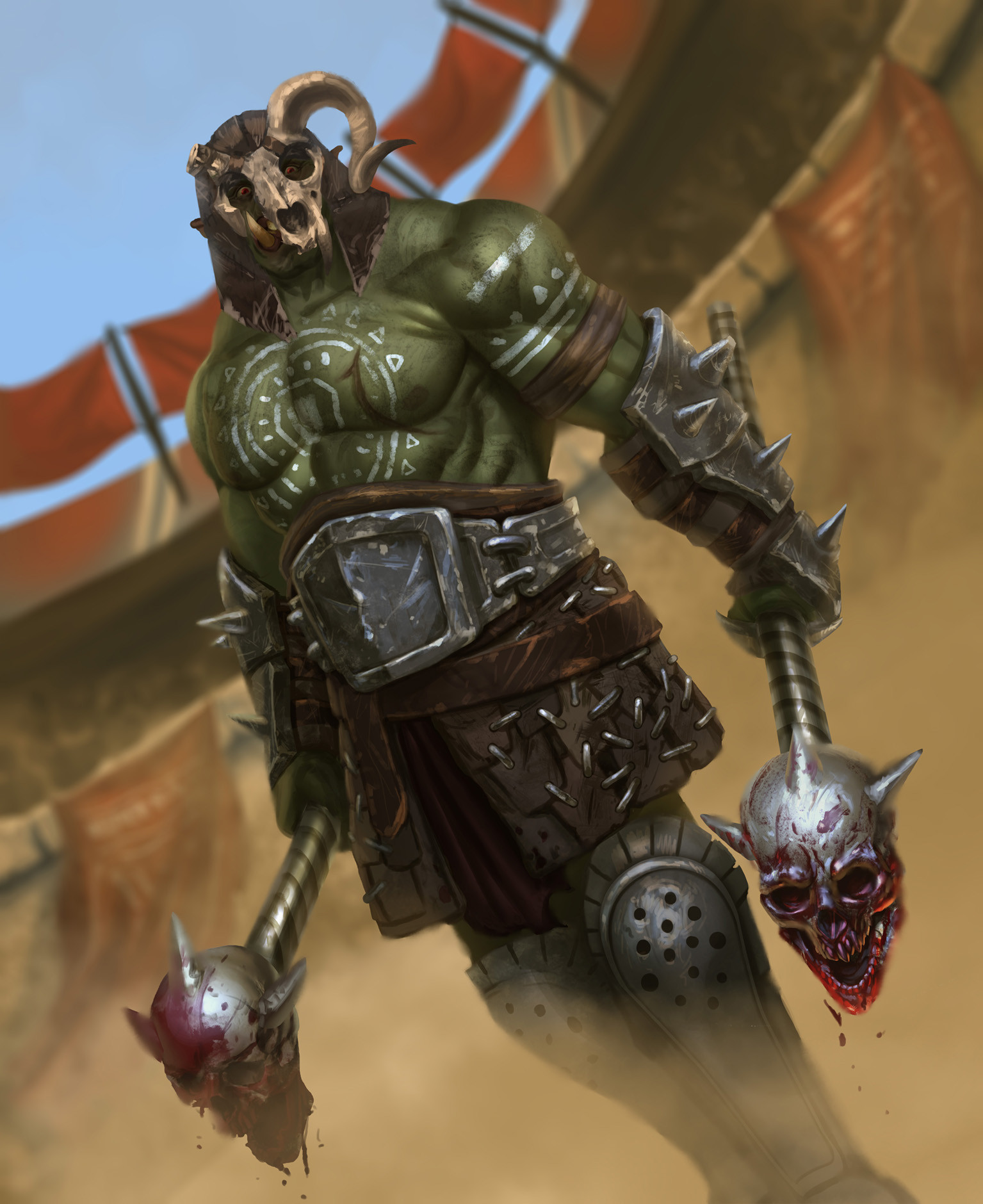 Splitskull Gladiator by Mark Tarrisse | Scrolller