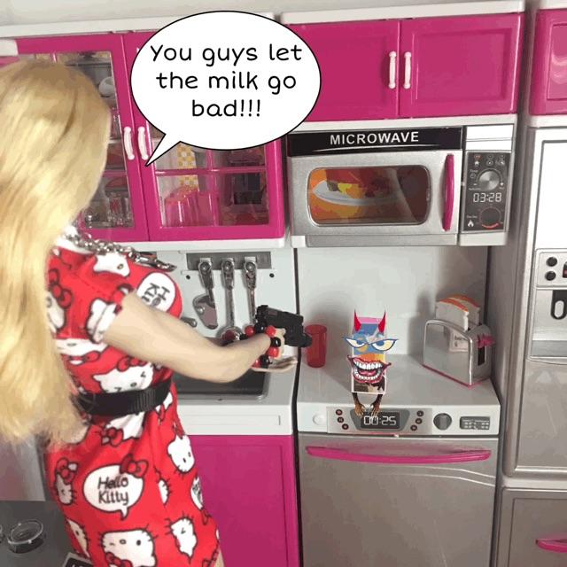 Spoiled milk. | Scrolller