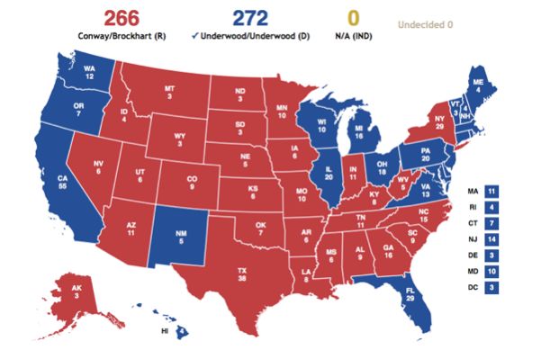 [Spoiler] Predicted 2016 Election Map | Scrolller