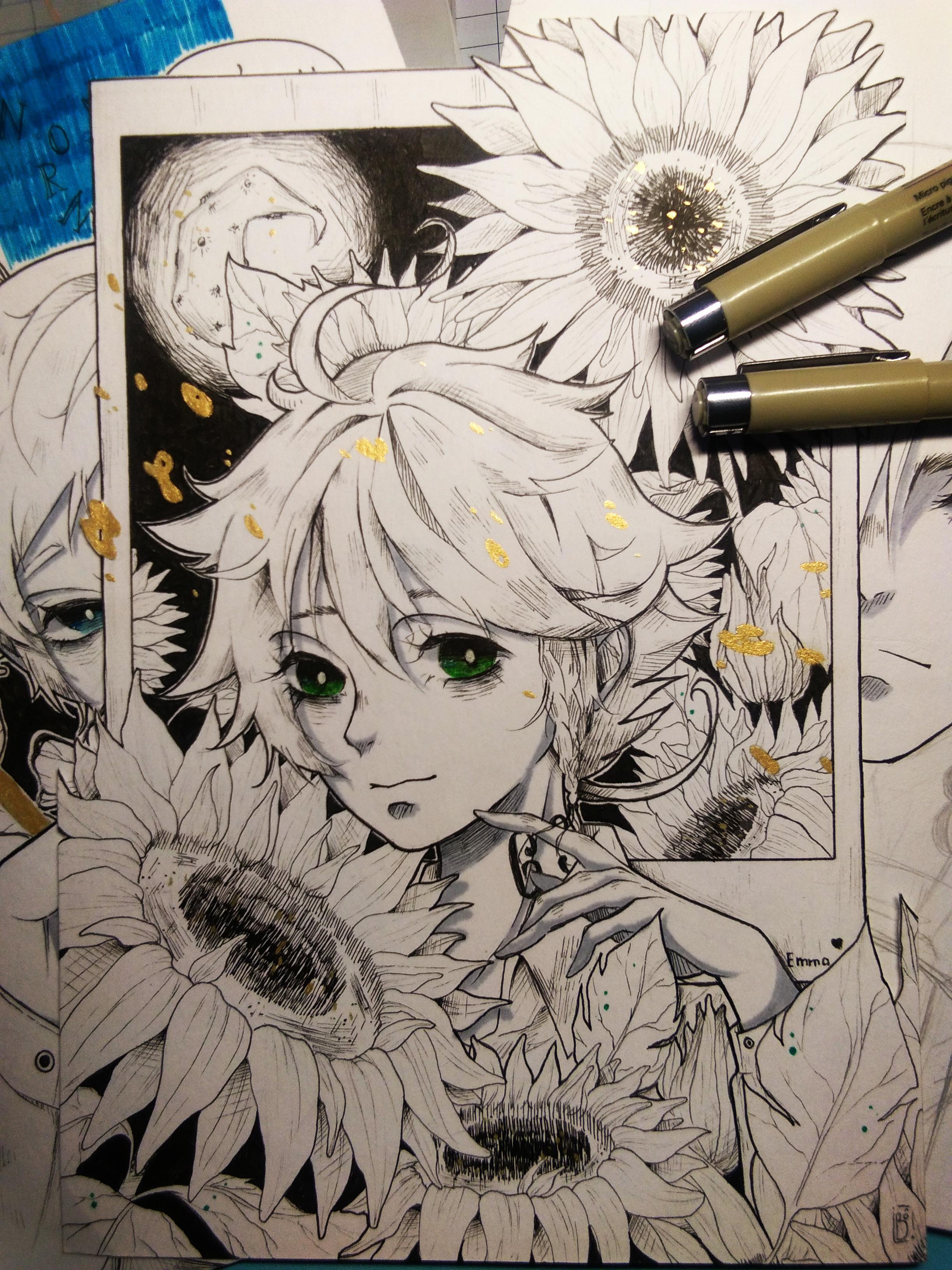 [spoilerless] Emma with sunflowers! :") | Scrolller