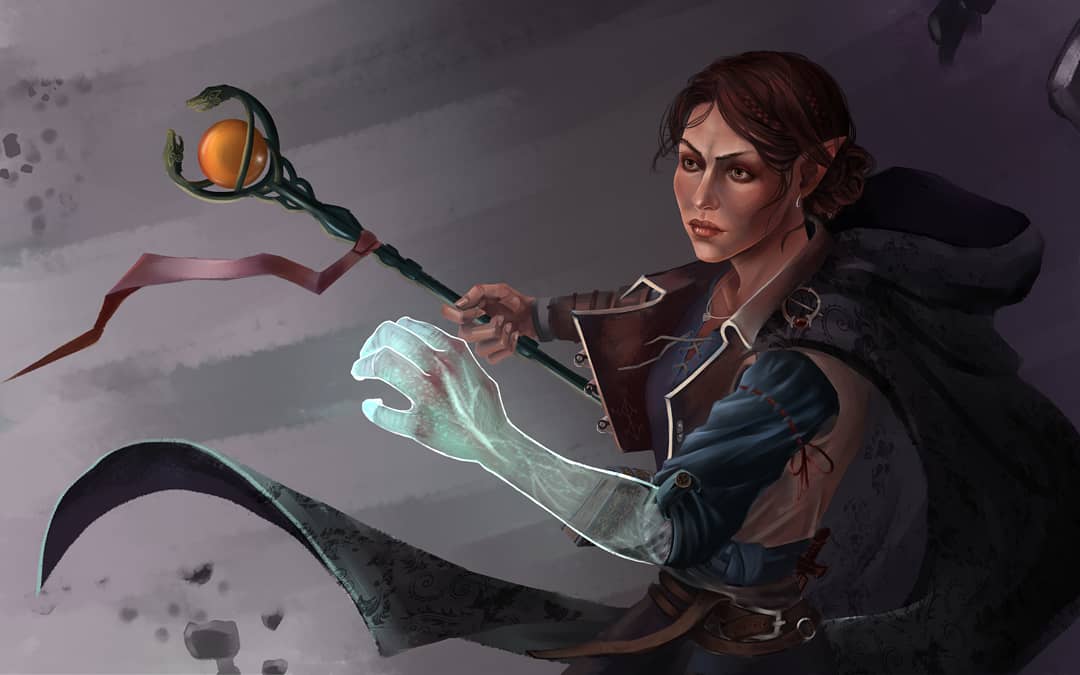 [Spoilers All] [OC] Battle mage. Lavellan. | Scrolller