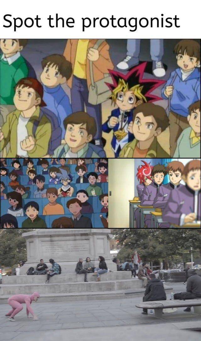 Spot the protagonist | Scrolller