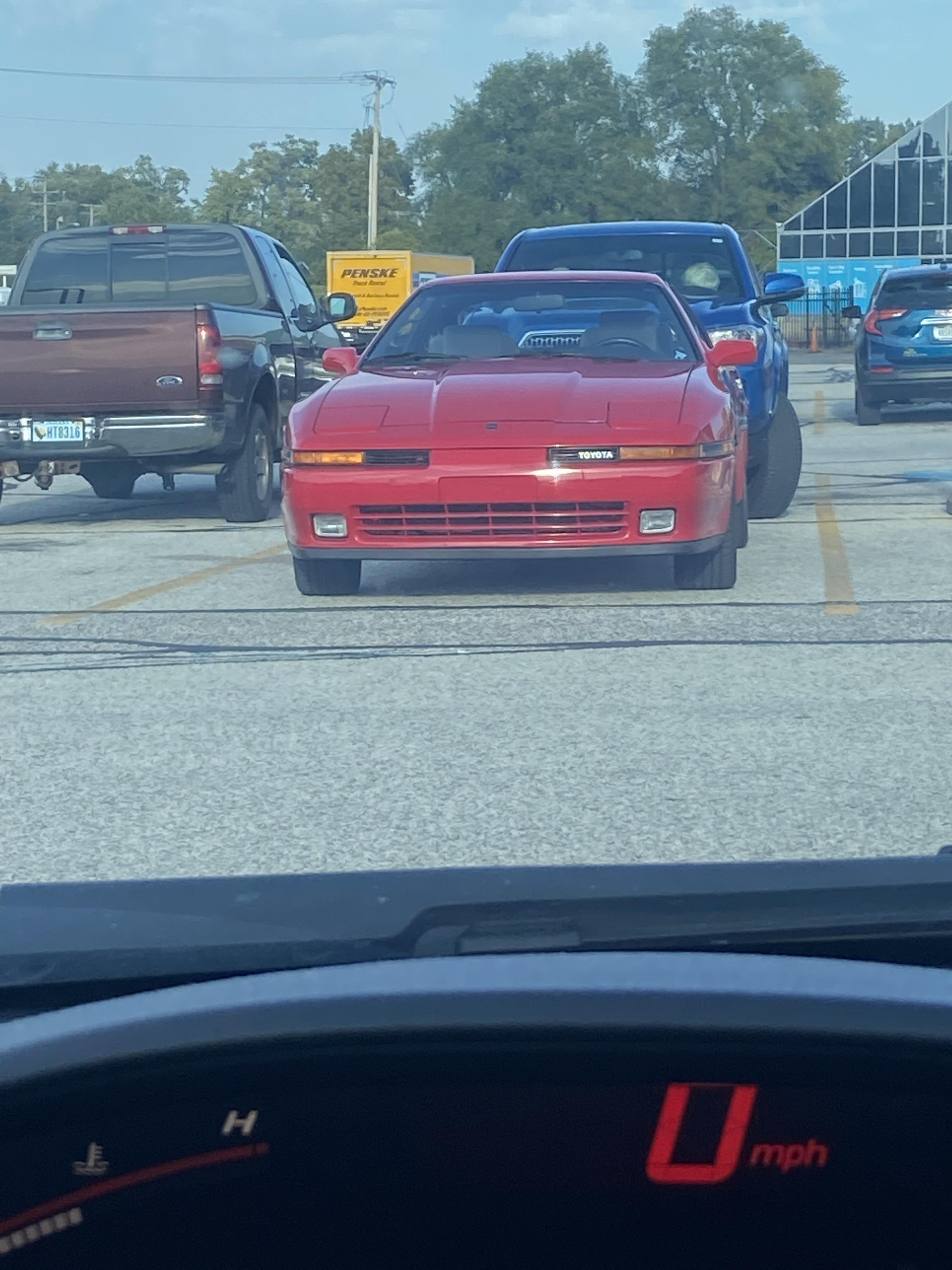 Spotted a granny driven MK3 Supra today! | Scrolller