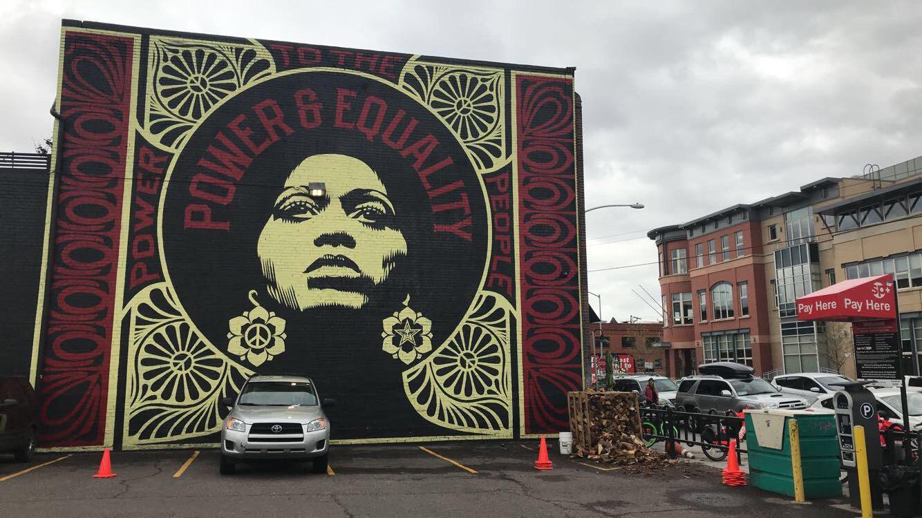Spotted a Shepard Fairey in Denver, CO | Scrolller