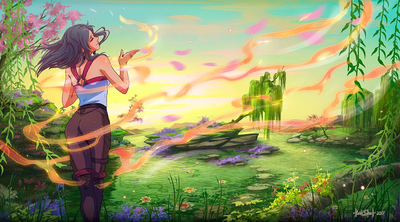 Spring Wind by Krit Shel | Scrolller