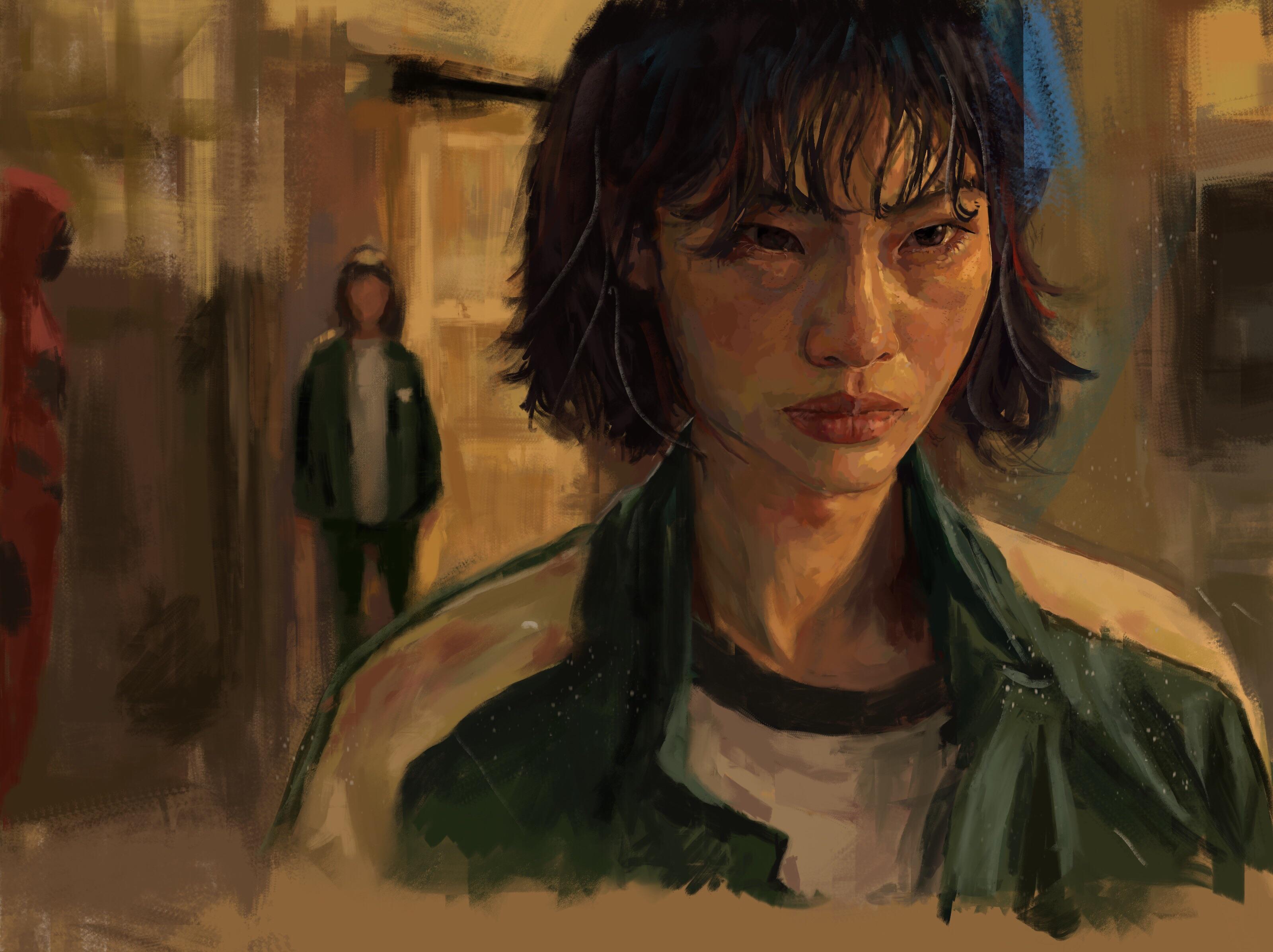 Squid Game study, me, Procreate, 2021 | Scrolller