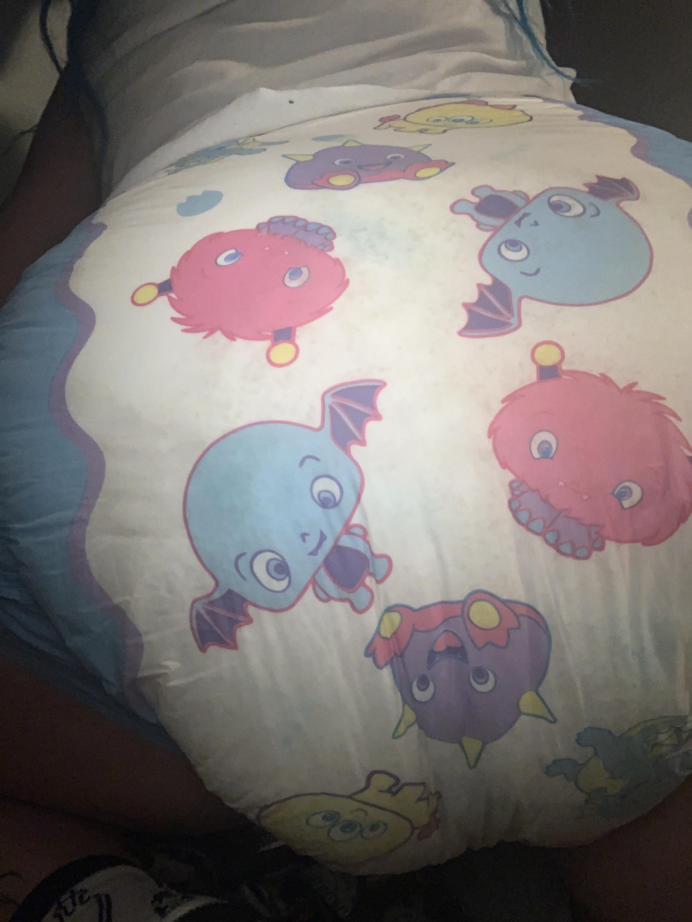 Squishy night time diaper | Scrolller