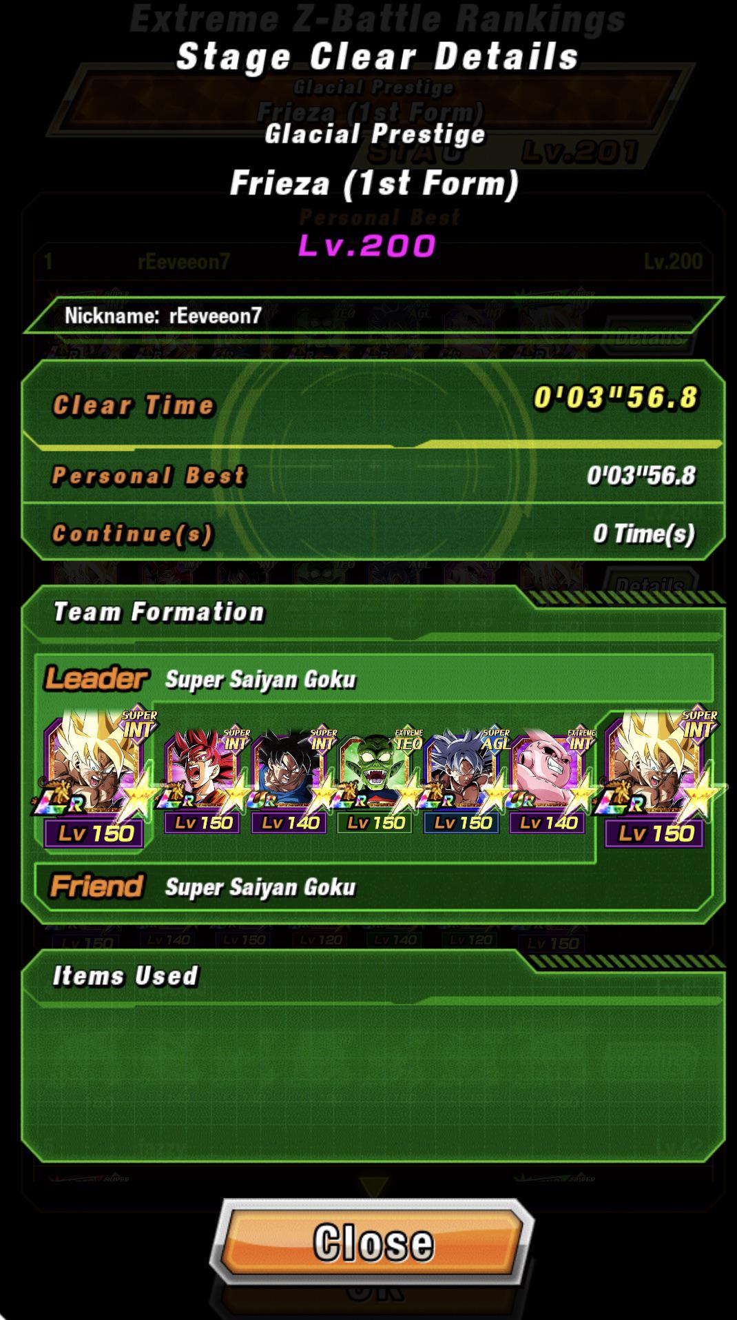 Stage 200 of the Frieza EZA | Scrolller