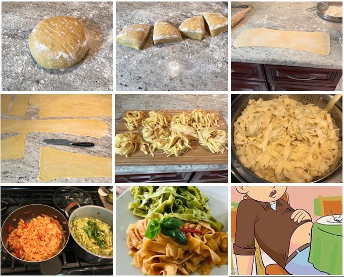 Stages of pasta. | Scrolller