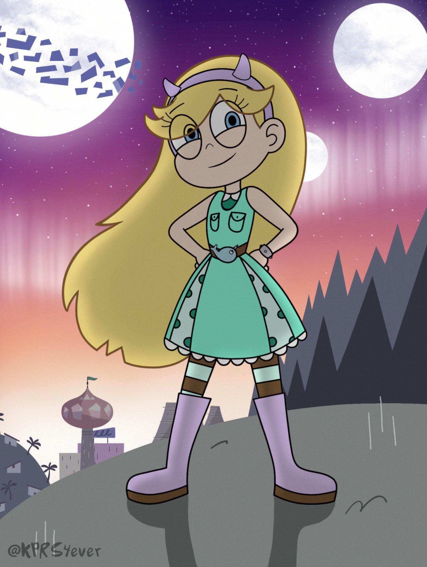 Star’s dress from When Two Worlds Collide, a fanfic by KPRS4ever | Scrolller