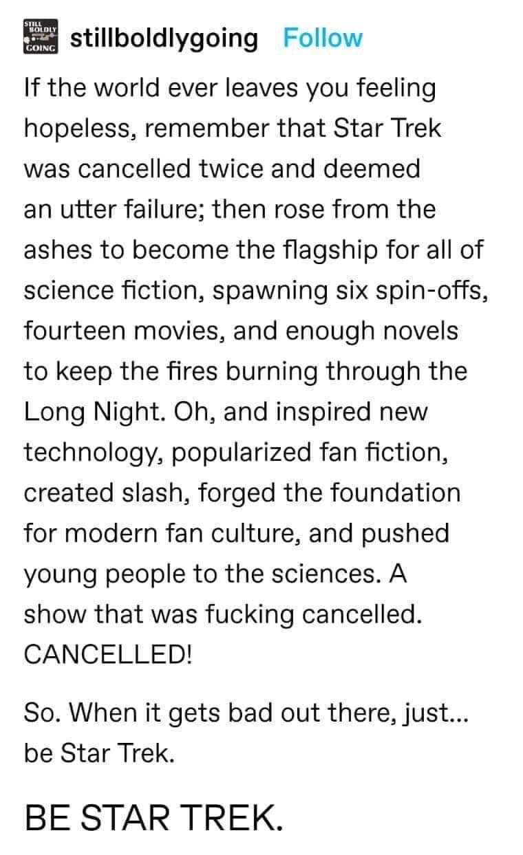 Star Trek was awesome | Scrolller