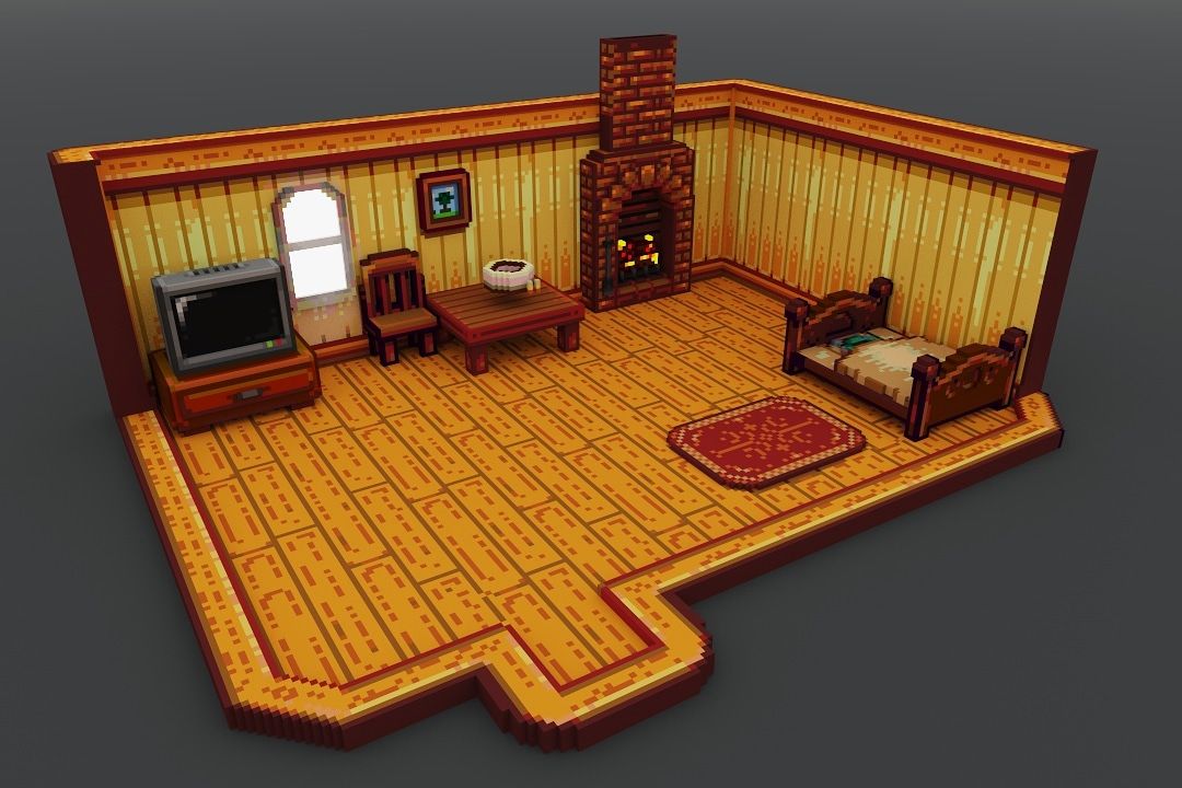 Stardew House Interior | Scrolller