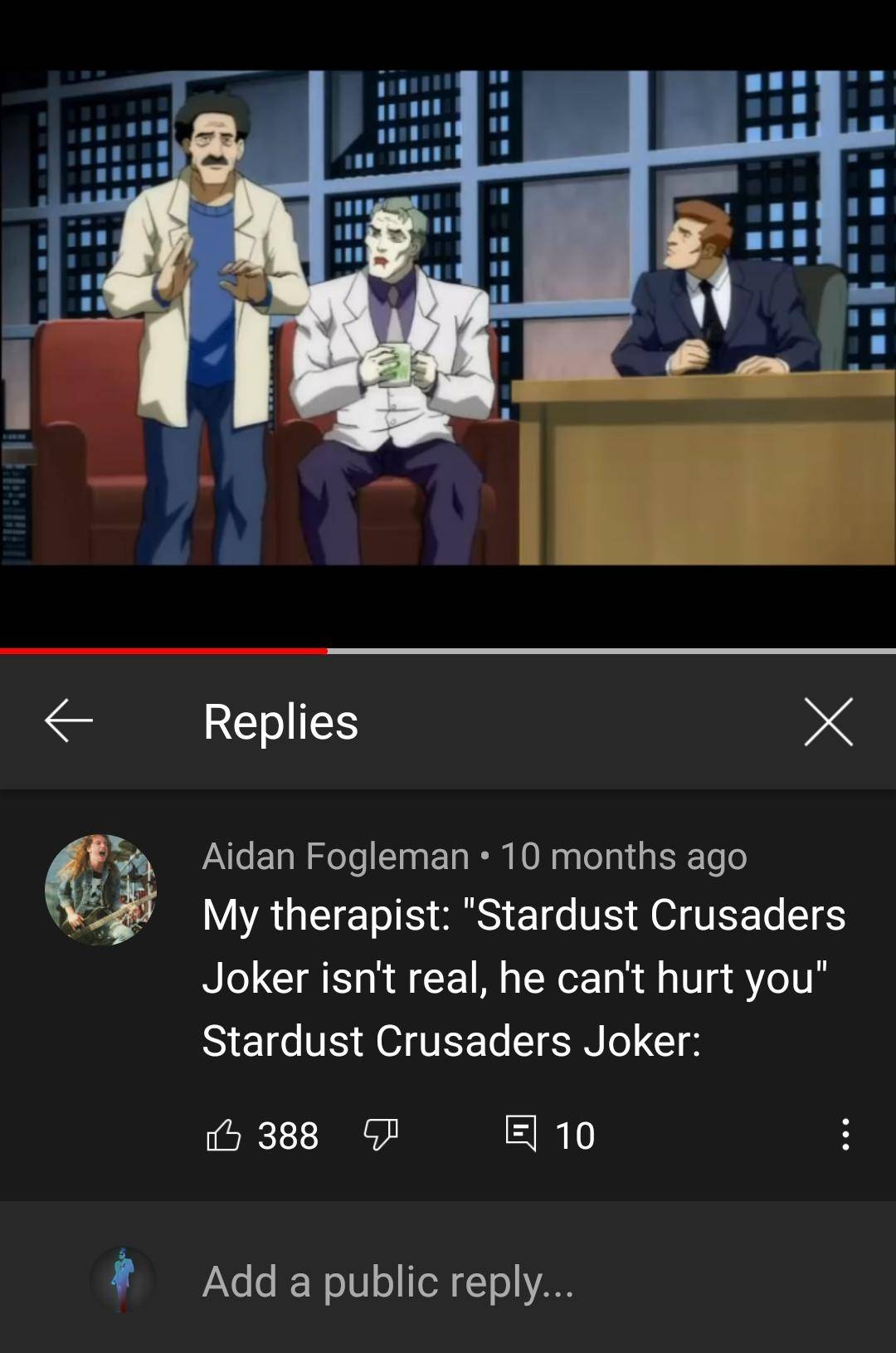 Stardust Crusaders Joker. | Scrolller
