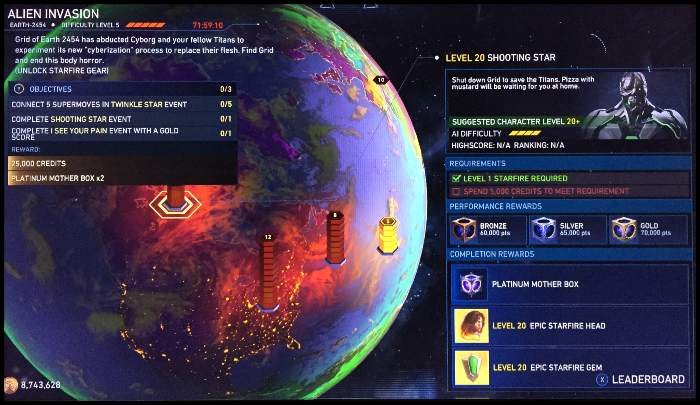 Starfire multiverse 'ALIEN INVASION' for next 72Hrs | Scrolller
