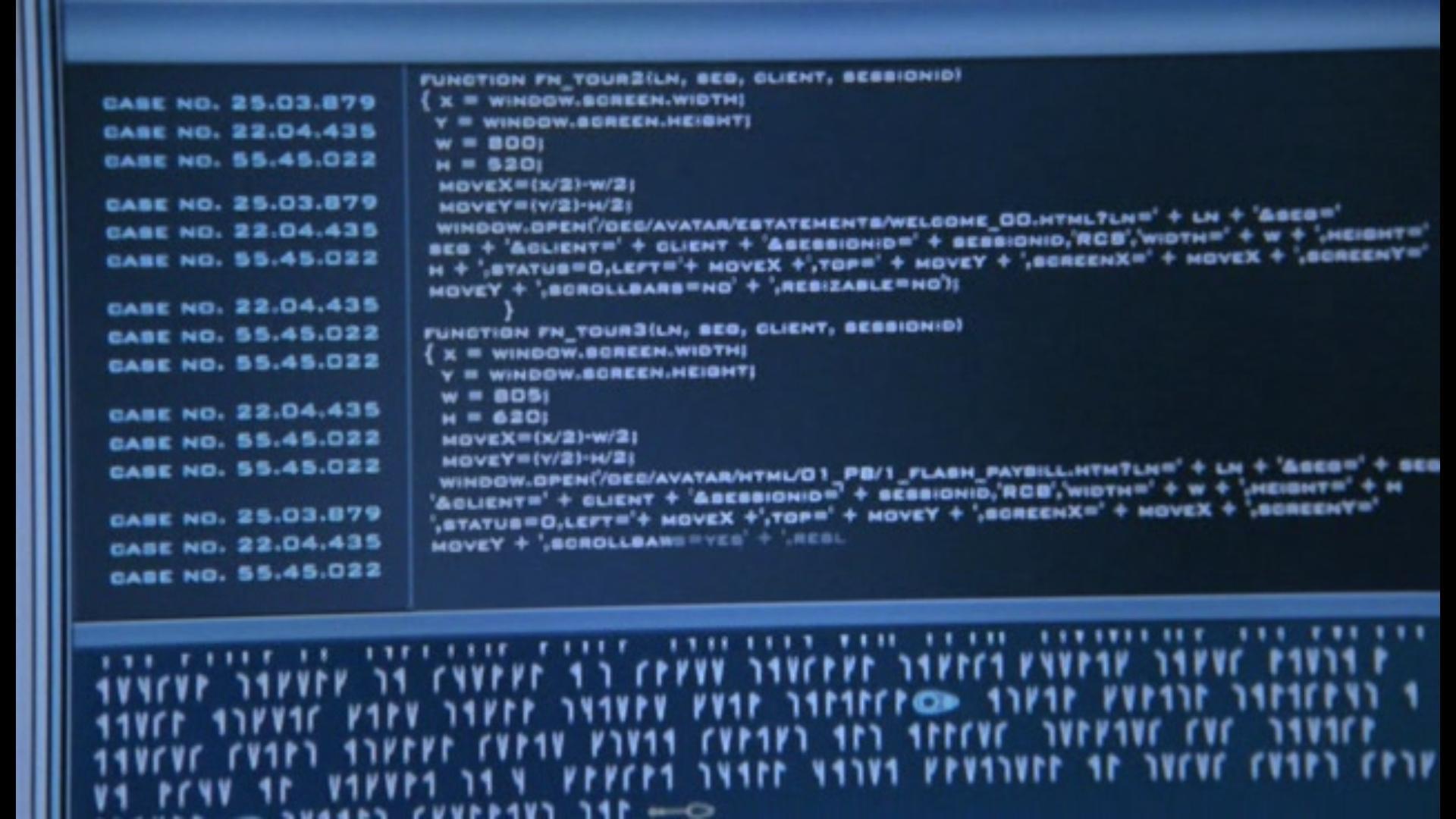 [Stargate Ark of Truth] Replicator code in JavaScript: "This program is huge, it could take ...