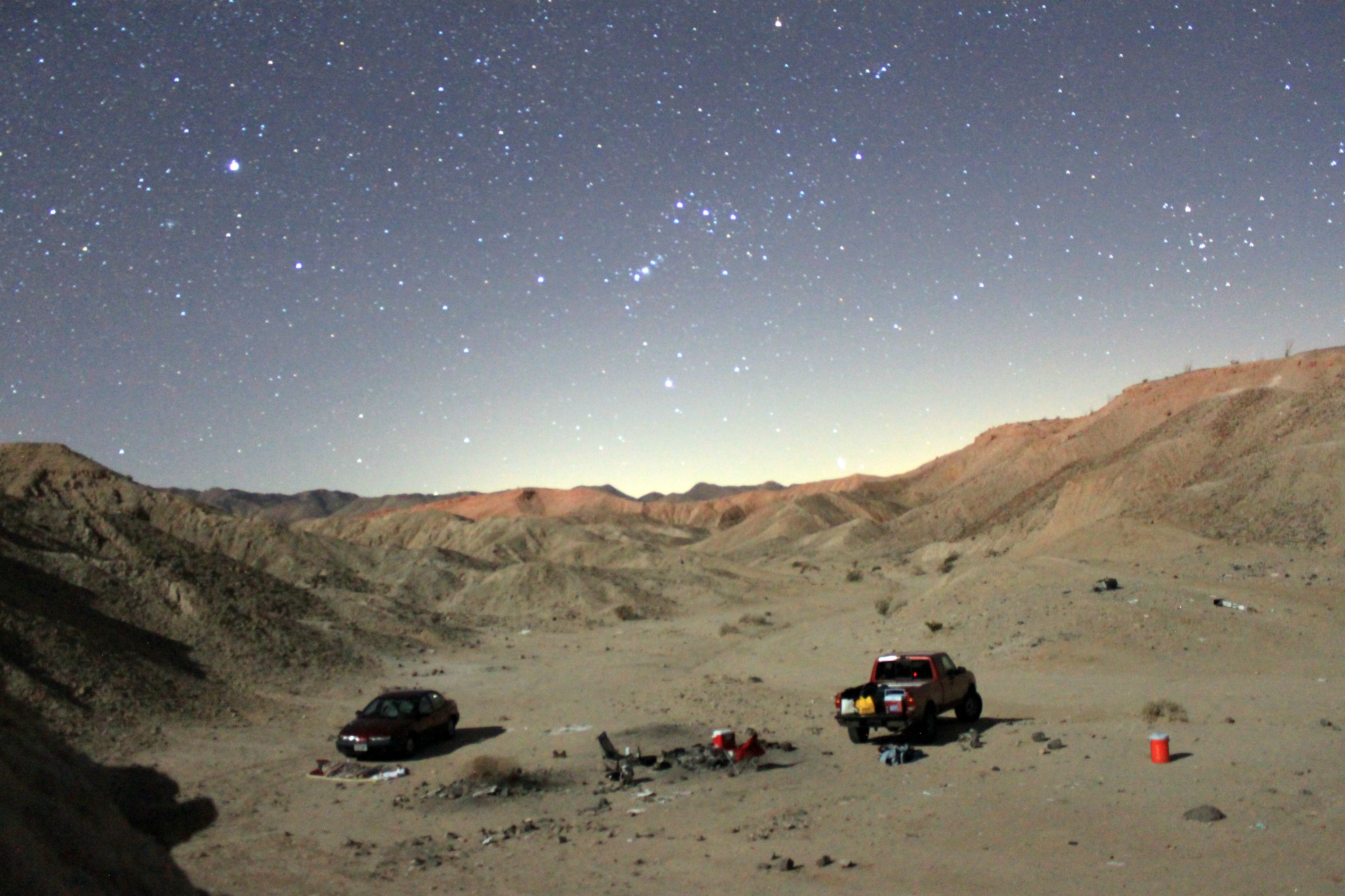 Starry sky above our campsite near Anza Borrego | Scrolller