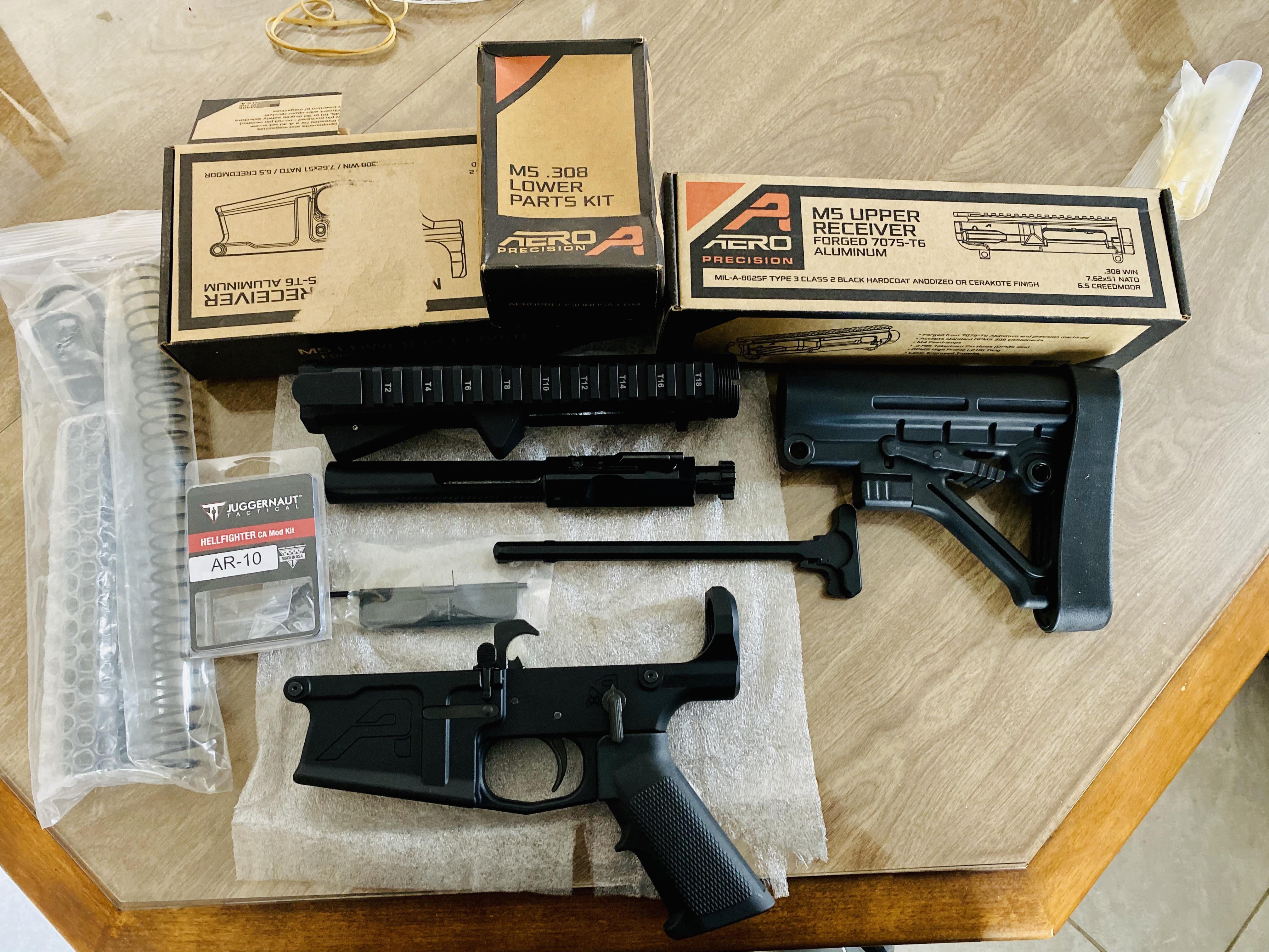 Starting my AR10 308 build.... | Scrolller