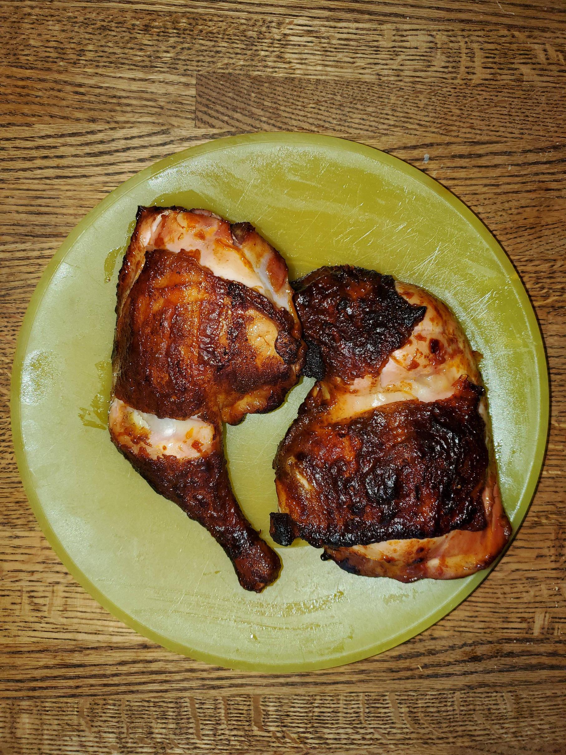 Starting to up my bbq chicken game | Scrolller
