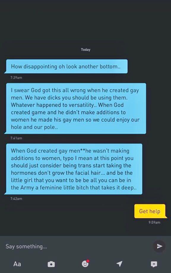 Stay classy Grindr | Scrolller