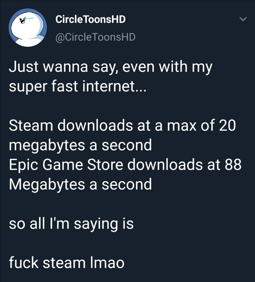 Steam bad, Epic good | Scrolller