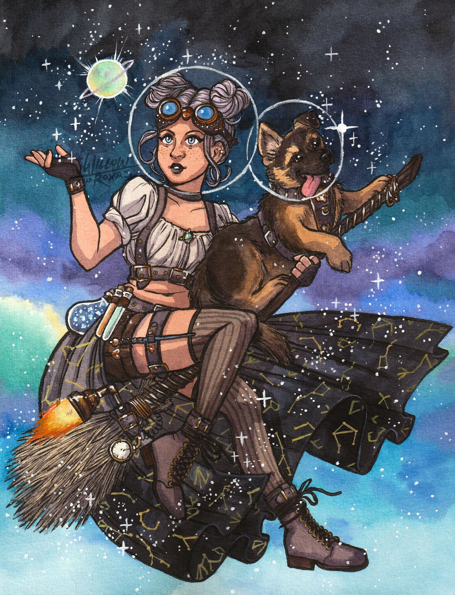 Steampunk Witchcraft [OC] | Scrolller