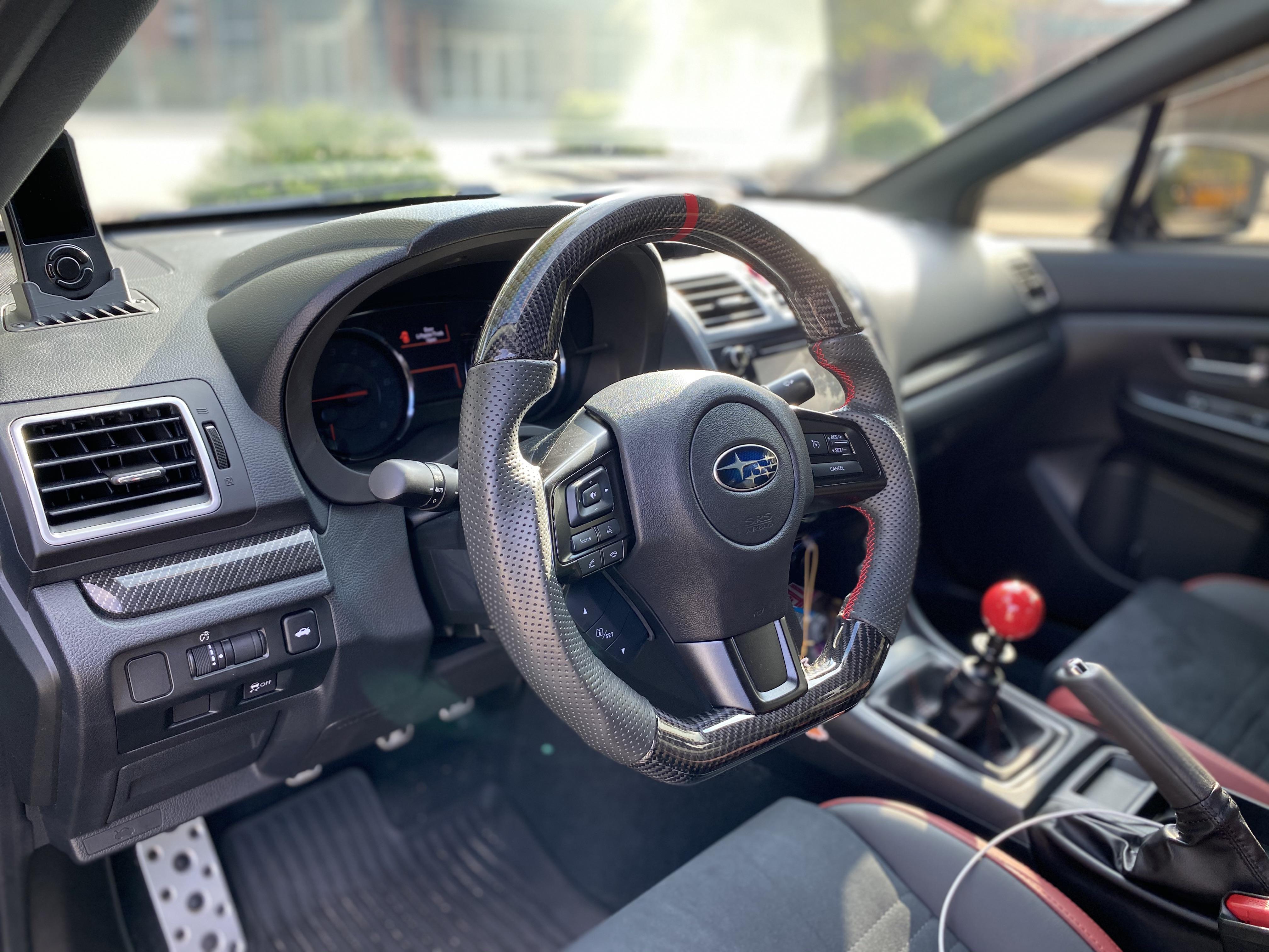Steering wheel installed | Scrolller