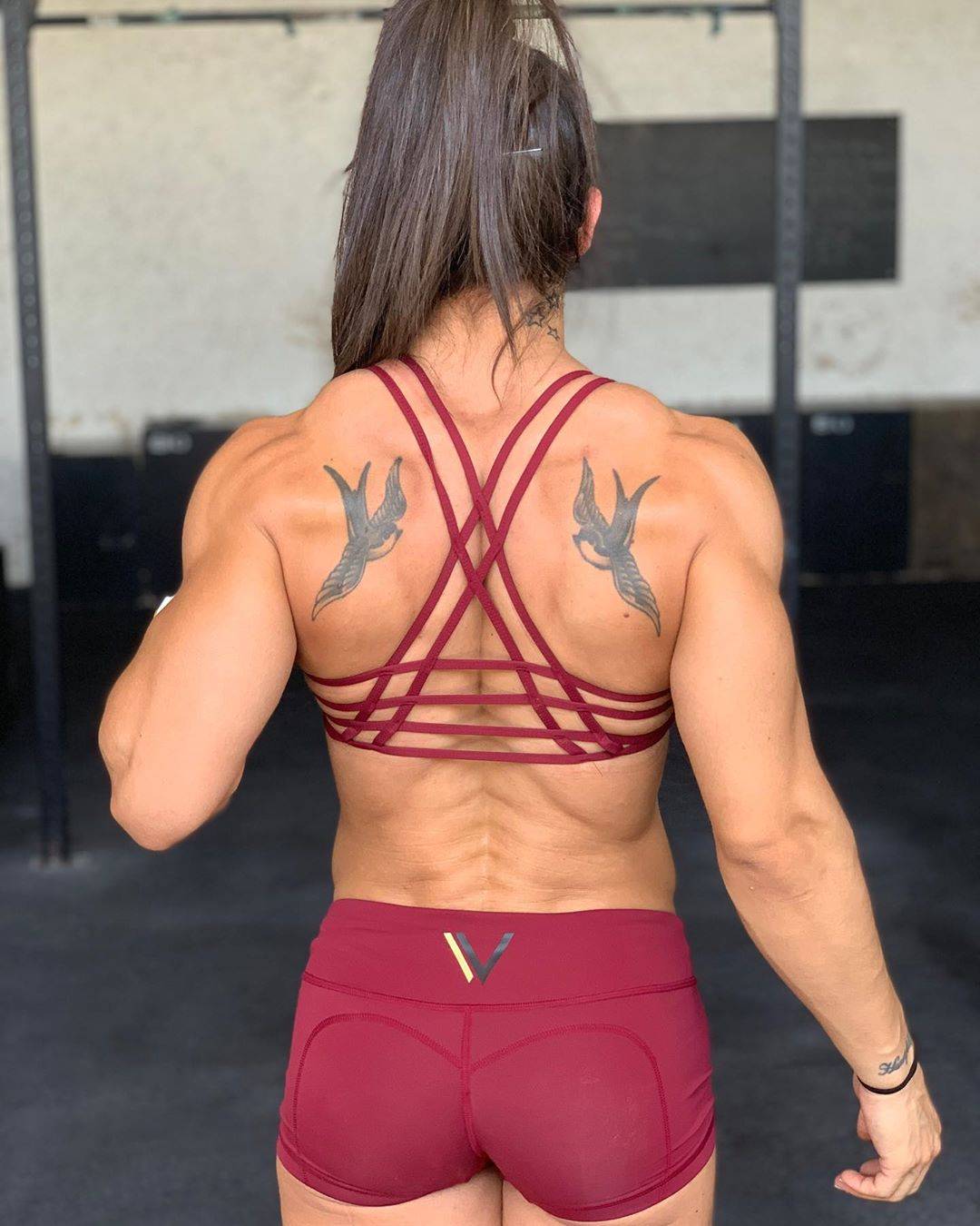 Stella Christoforou, fantastic back muscles | Scrolller