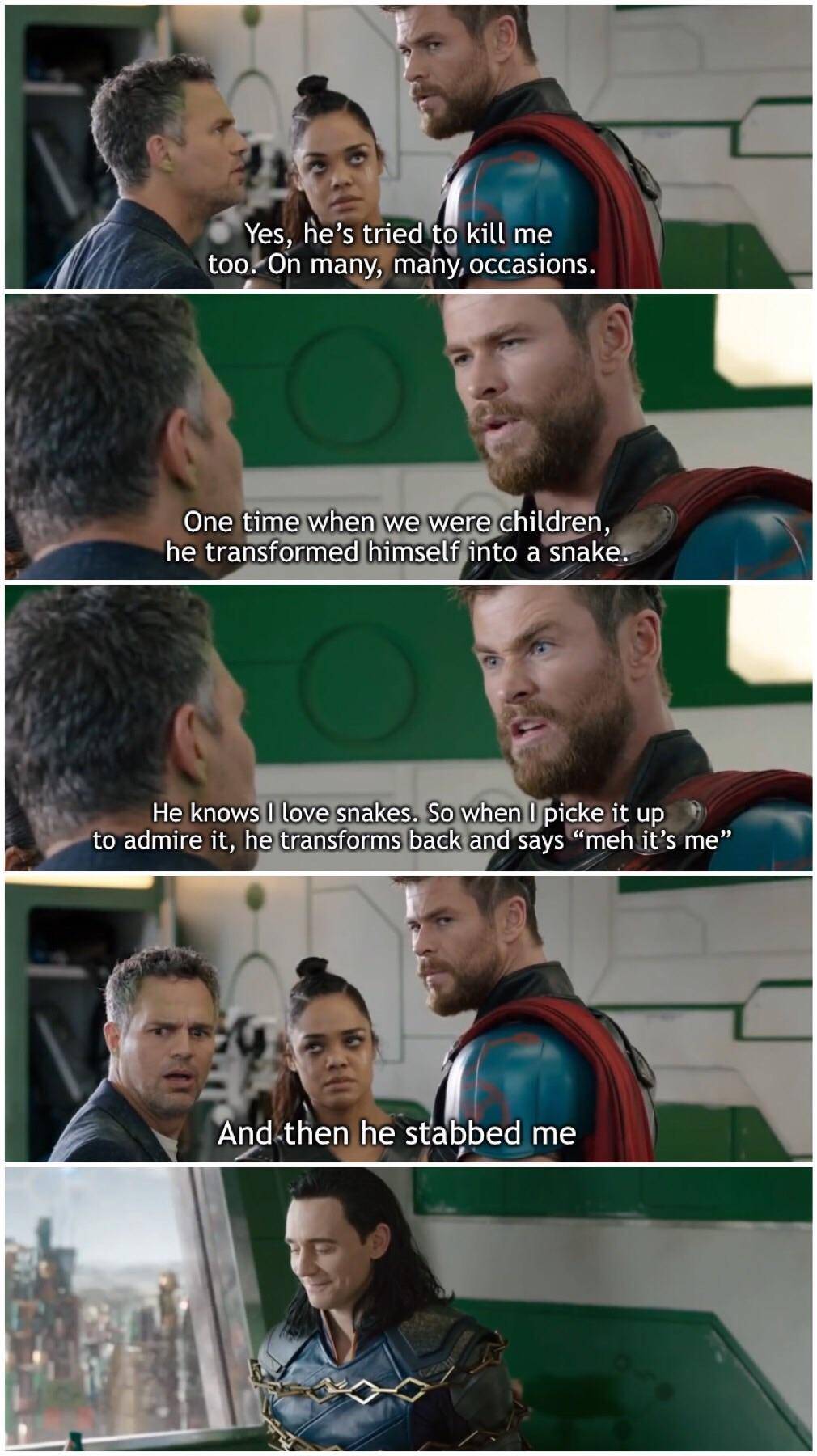 Still my favorite scene in the Thor trilogy | Scrolller