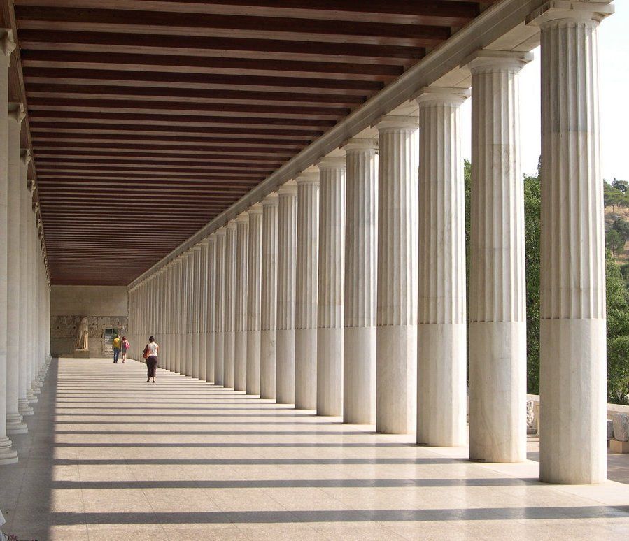 Stoa of Attalos. Ancient Agora of Athens, Greece. | Scrolller