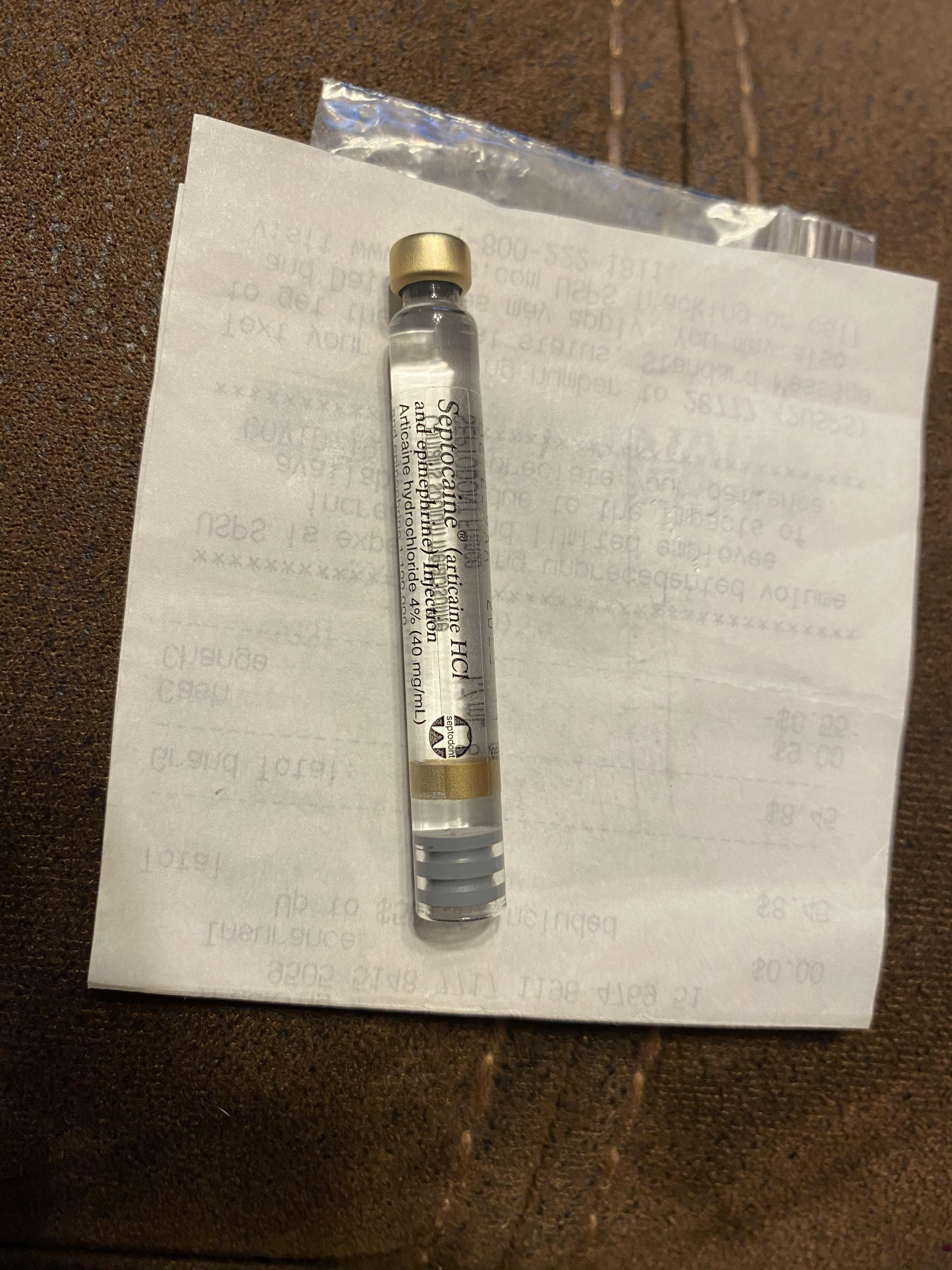 Stole some of these bad boys from the dentist just for the fuck of it ...