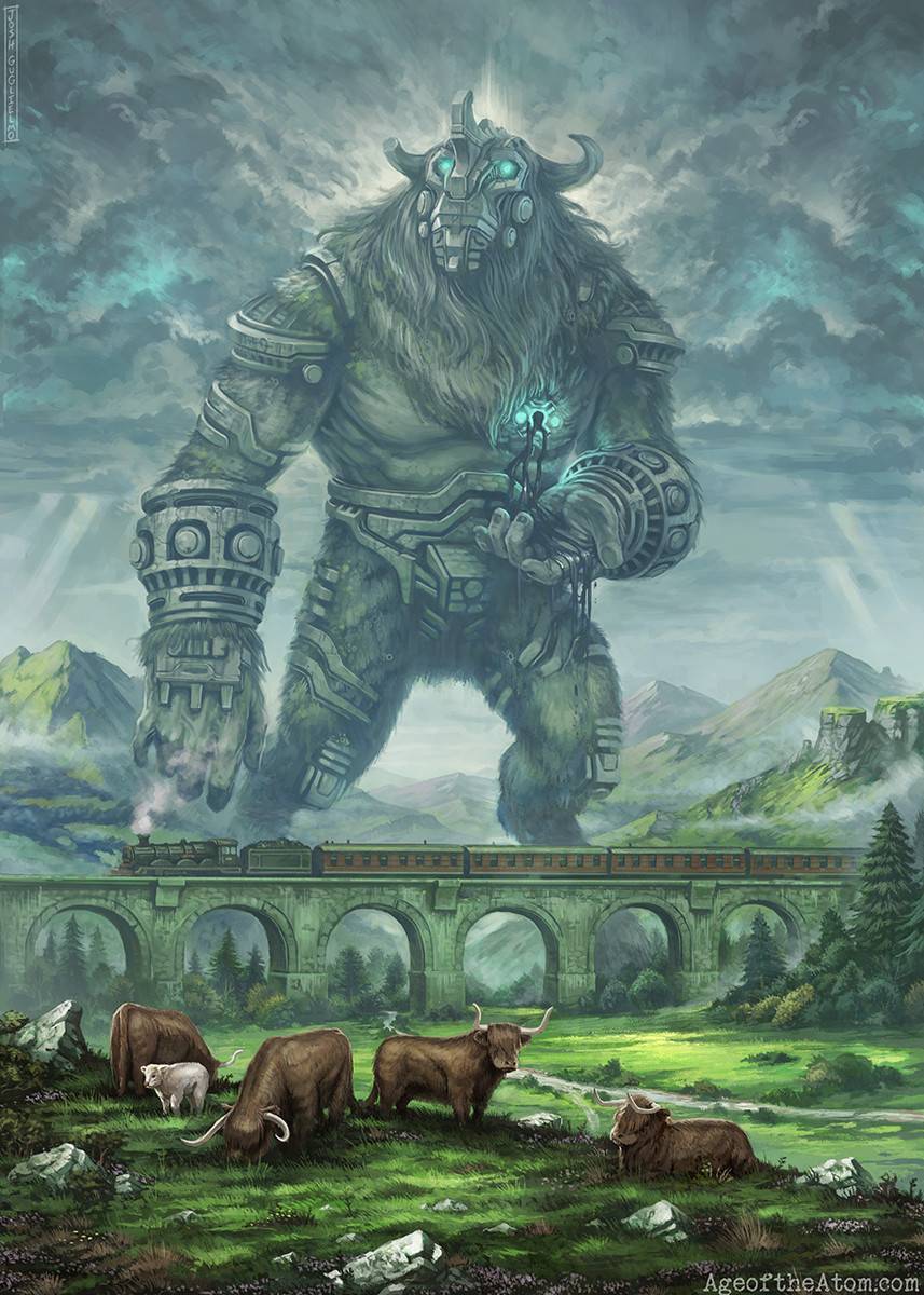 "Stone Colossus" by Josh Guglielmo | Scrolller
