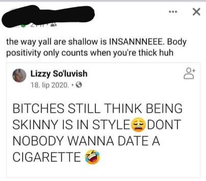 sTop fAtshAming | Scrolller