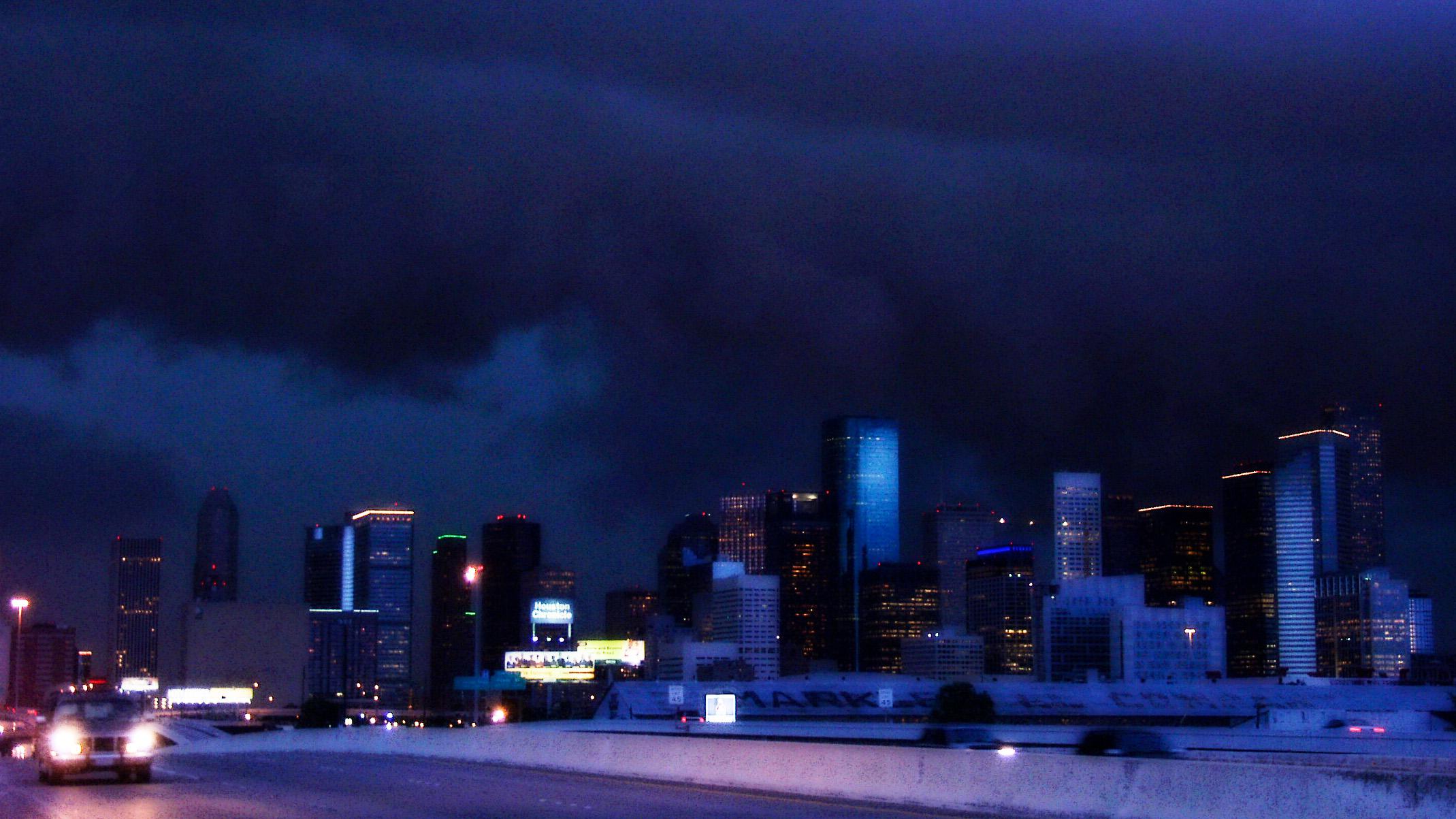 Storm Rolling Through Houston in Early Morning Hours (a while back) | Scrolller