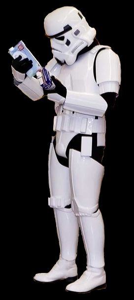 Stormtrooper in supermarket | Scrolller