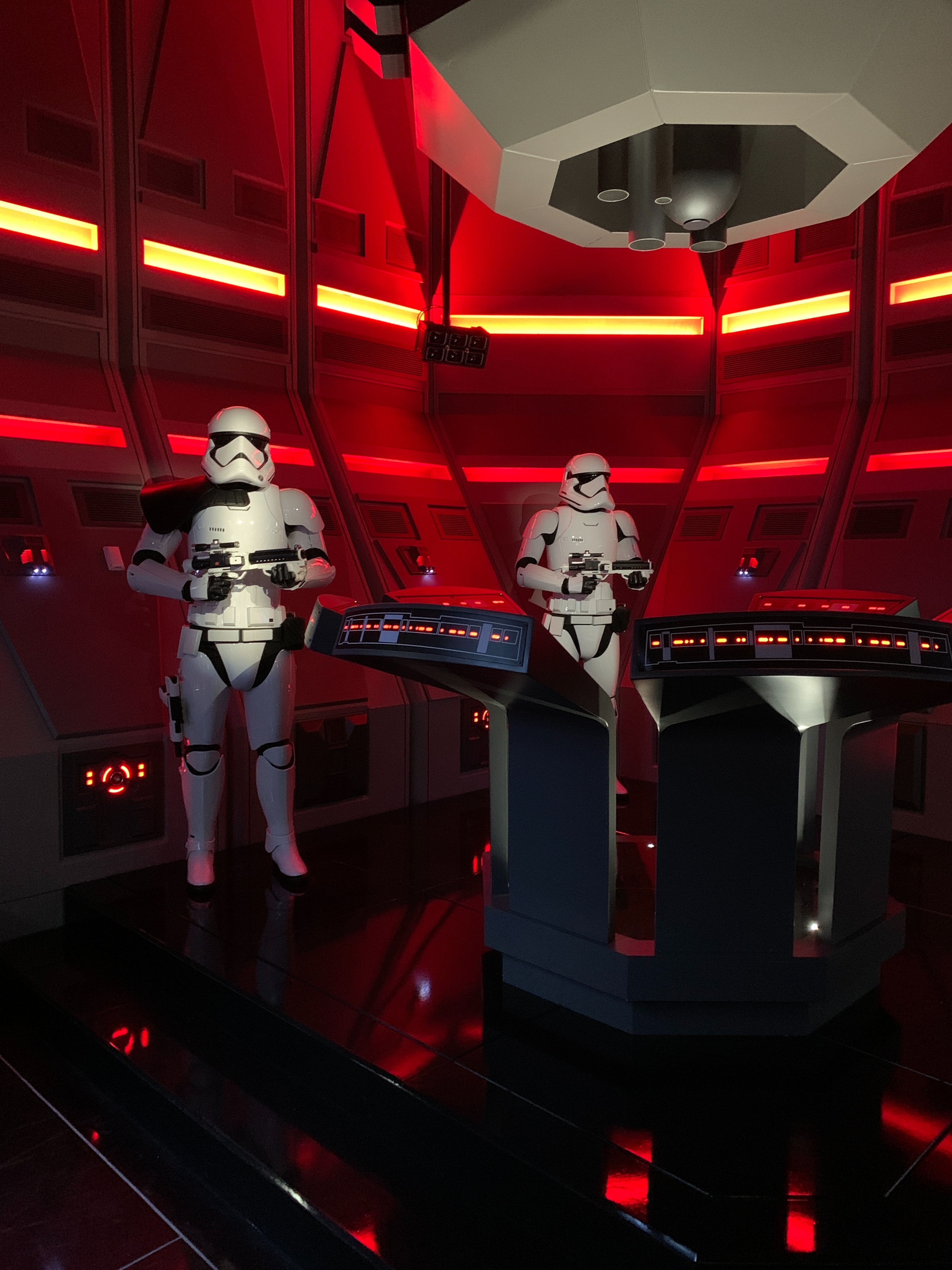 Stormtroopers stand inside Star Wars | Scrolller