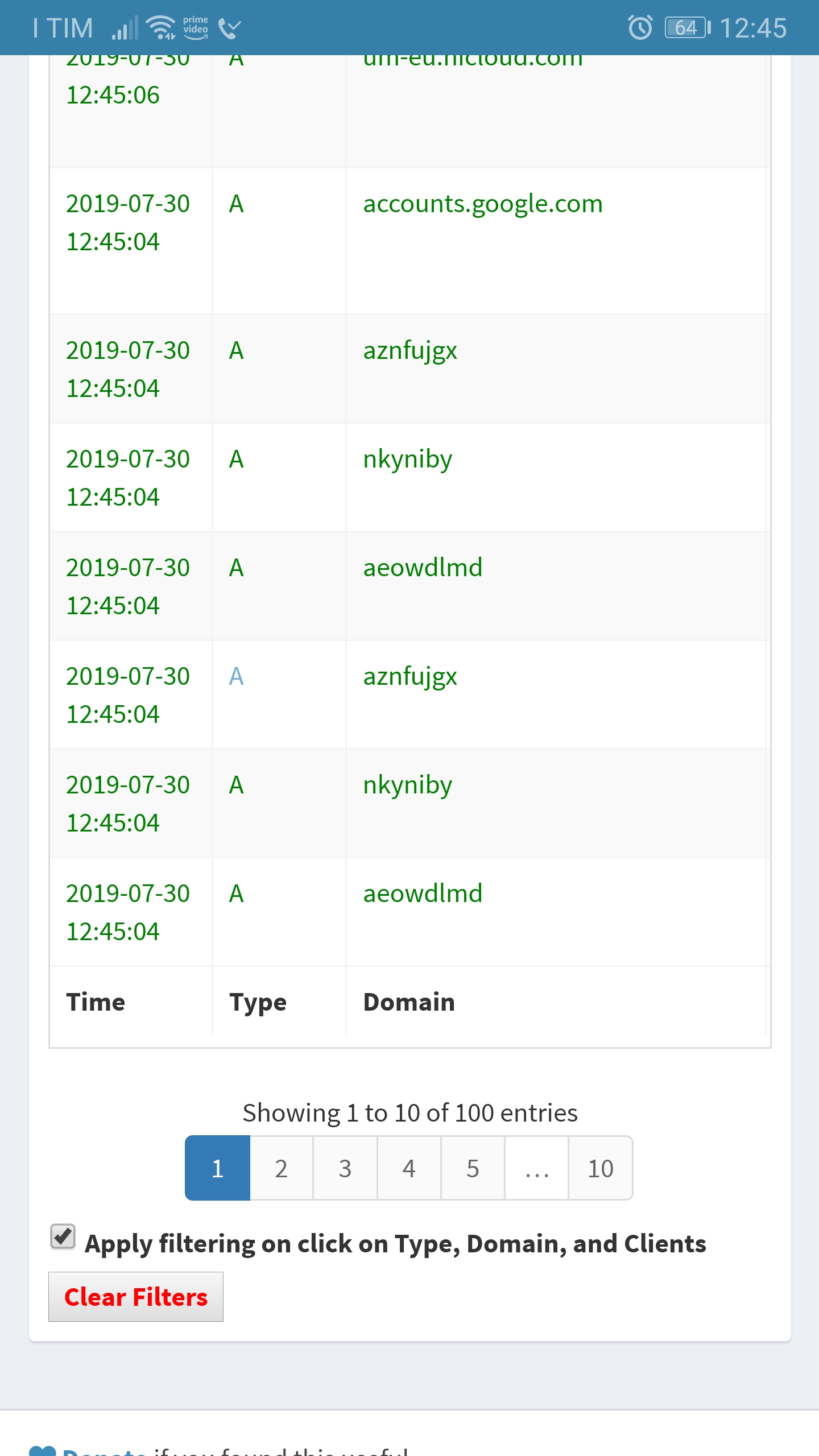 Strange-coded blocked links | Scrolller