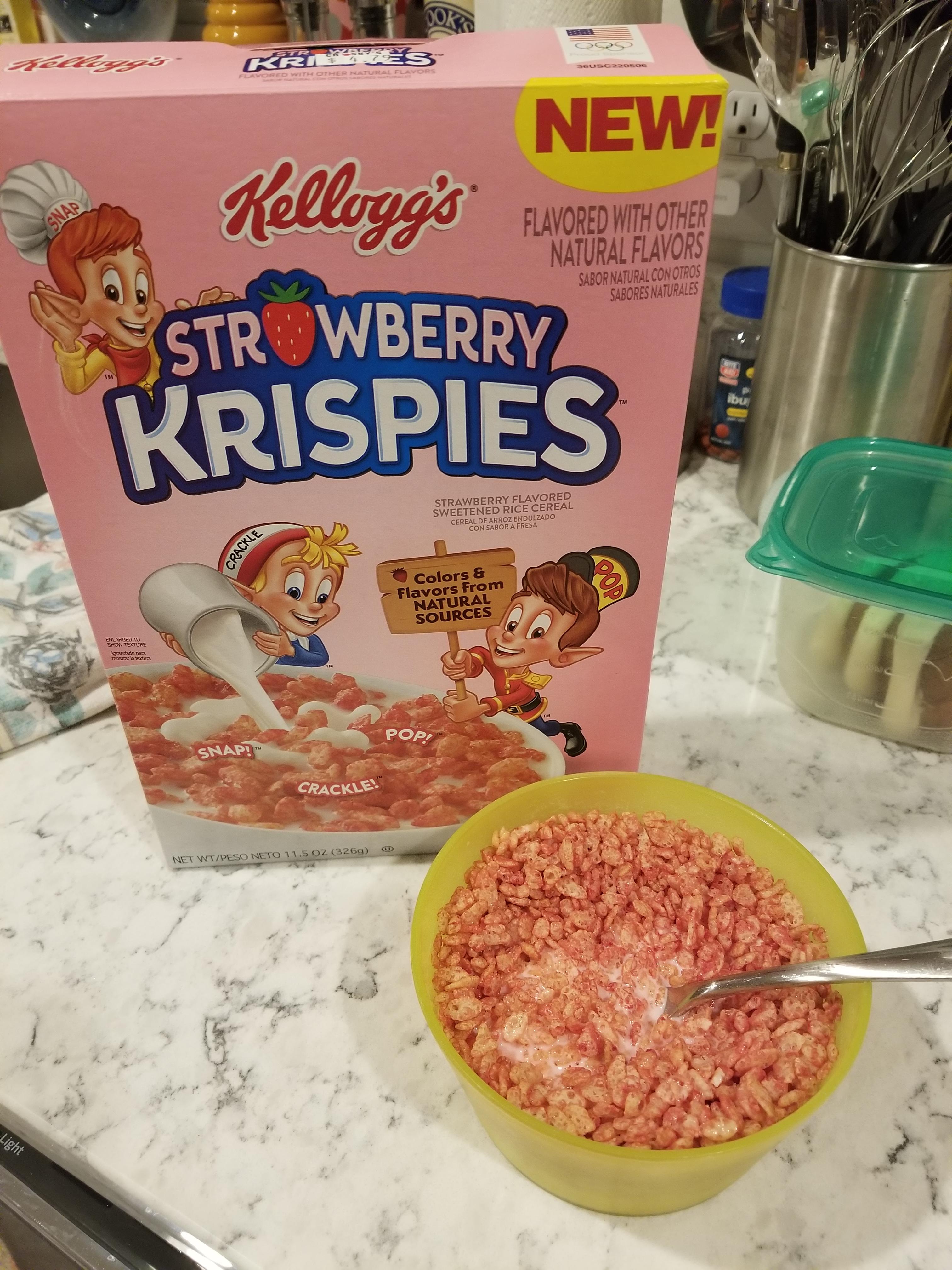 Strawberry Krispies | Scrolller