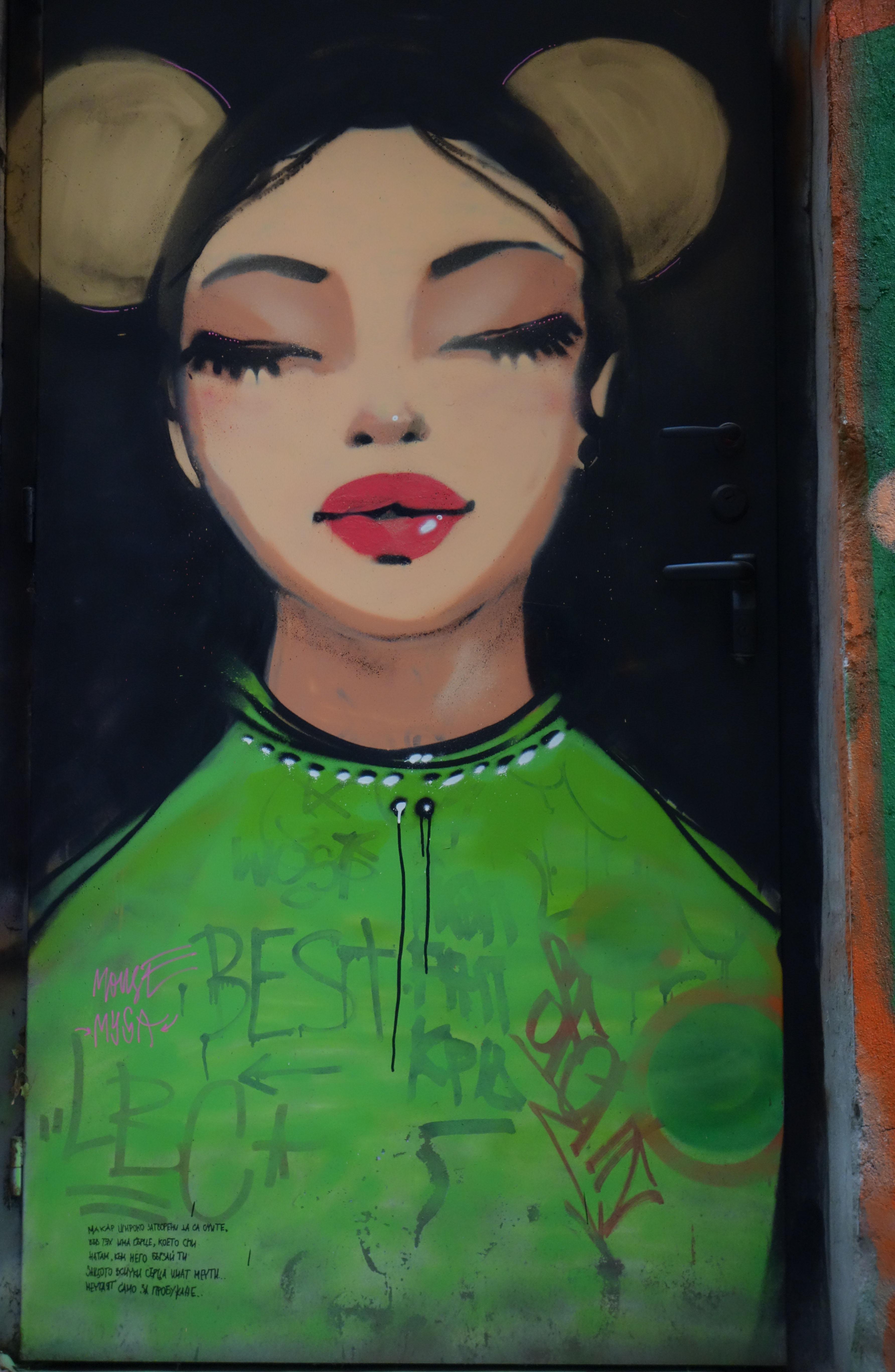 Street art at Sofia, Bulgaria, by Mouse artist | Scrolller