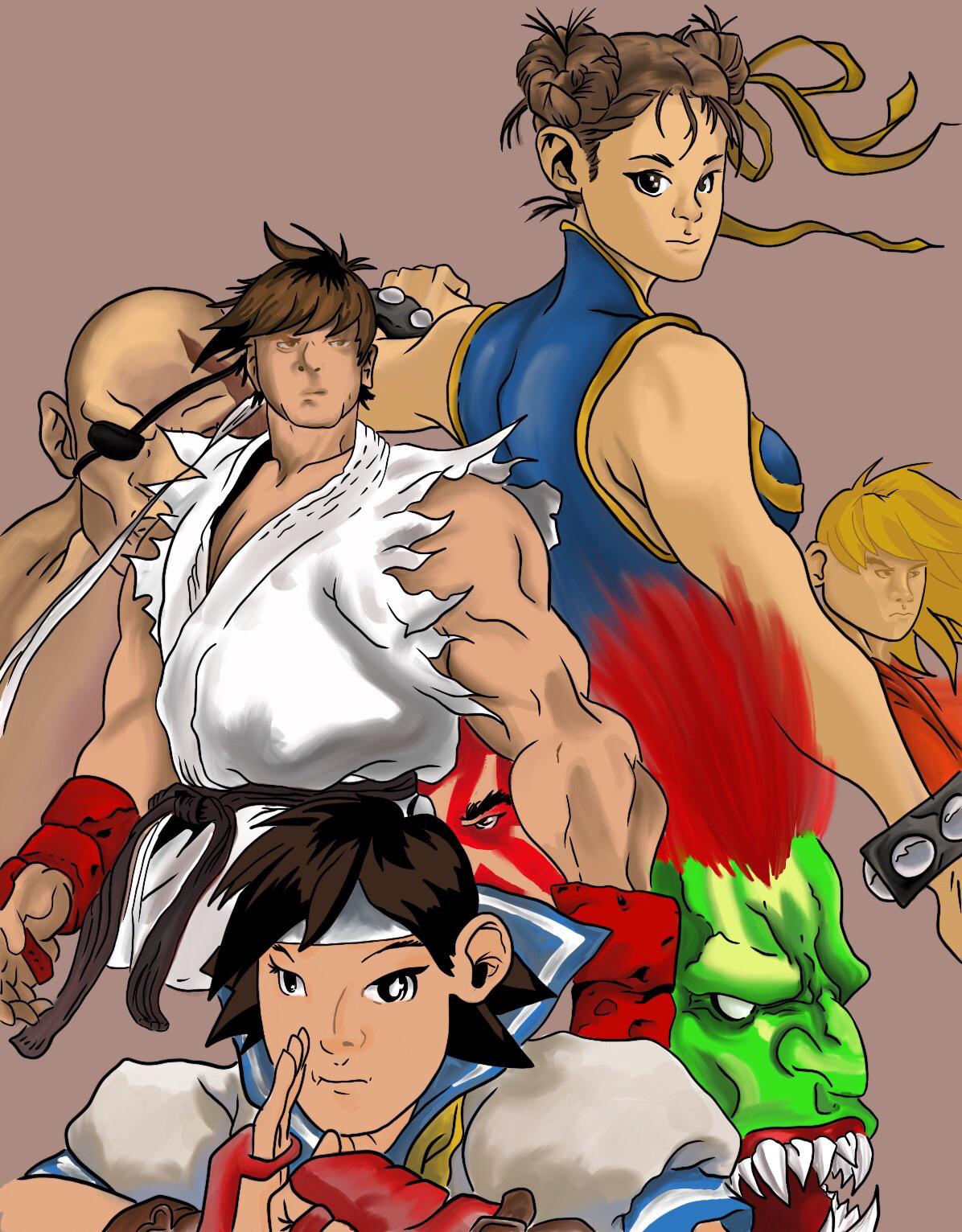 Street Fighter, Me, Digital, 2020 | Scrolller