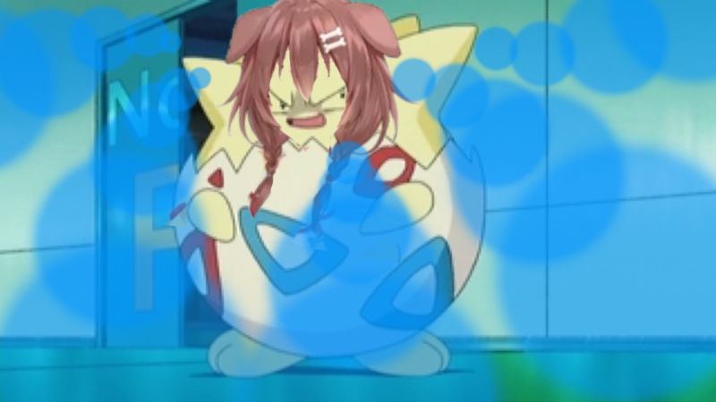 Stressed Togepi shooting bullets | Scrolller