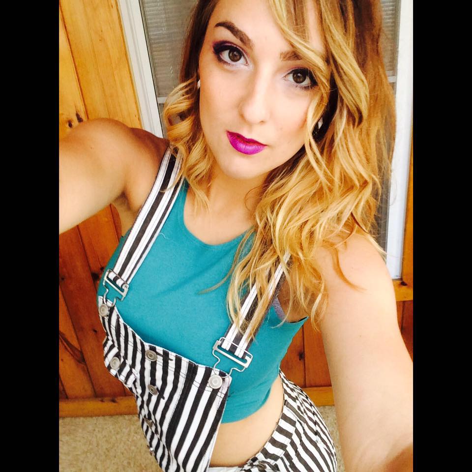 Striped Overalls Scrolller
