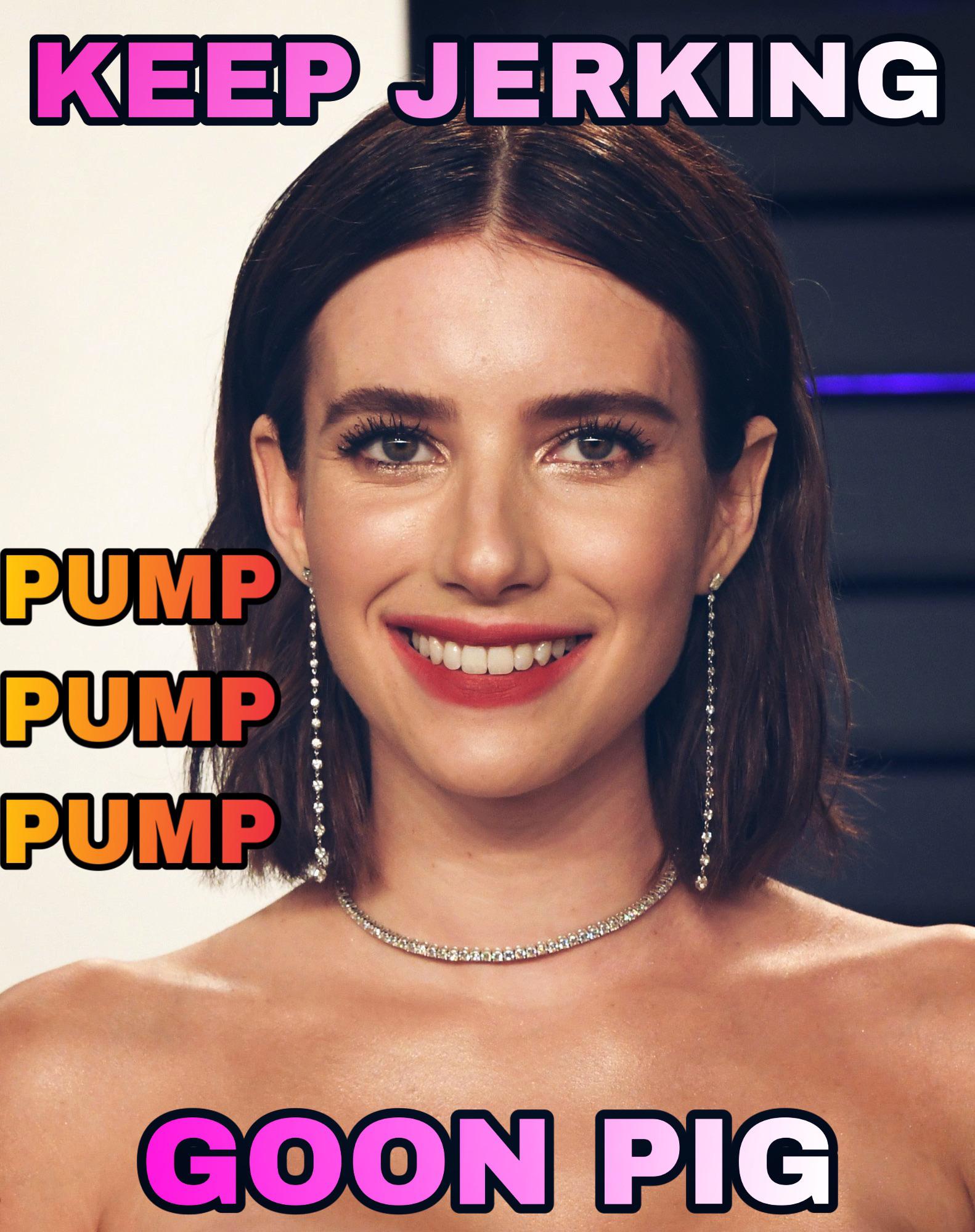 Stroke for Goddess Emma | Scrolller