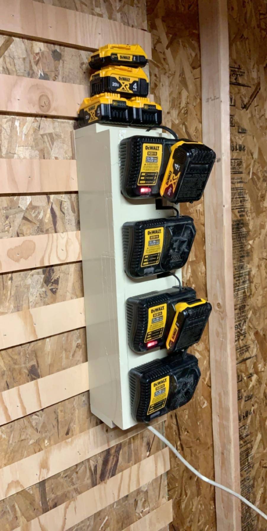 Student made DIY Dewalt charging station | Scrolller