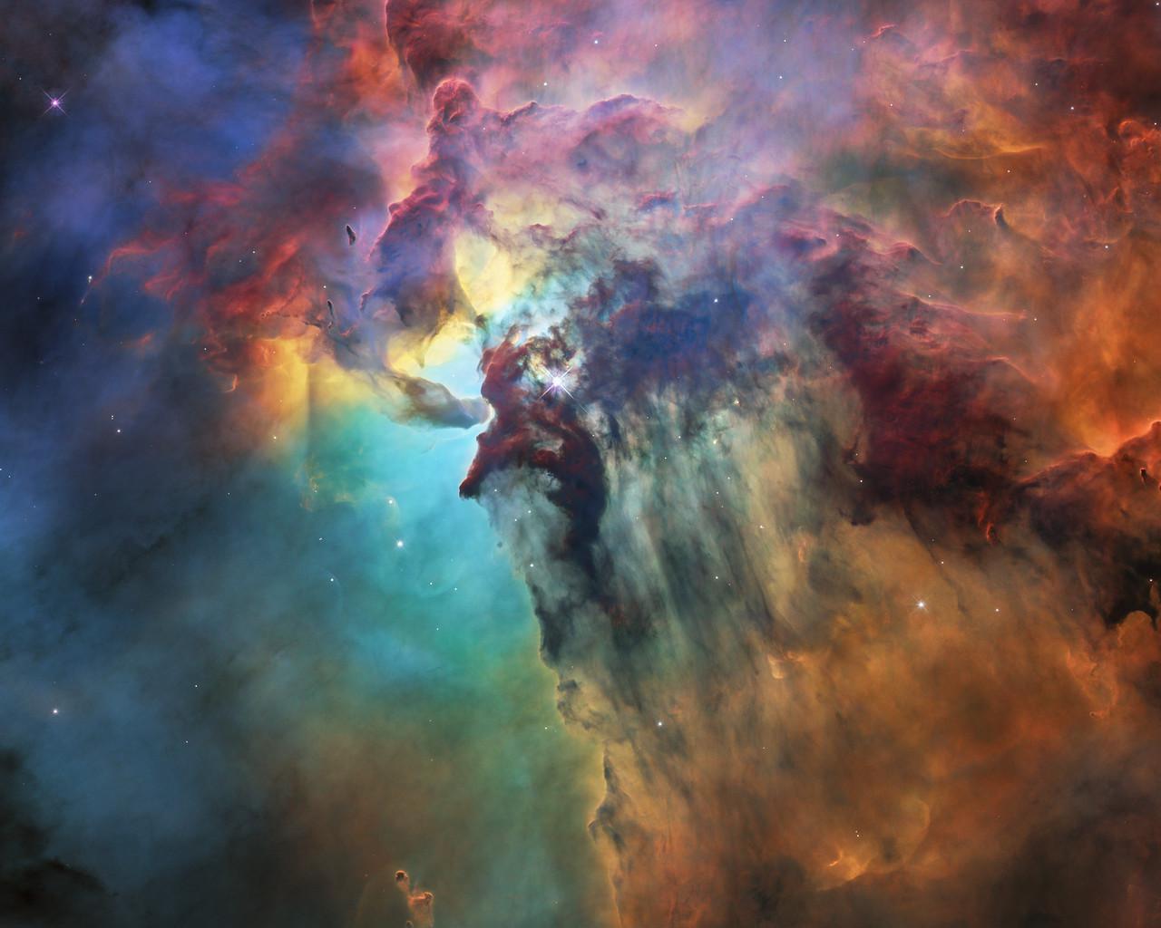 Stunning Lagoon Nebula. Tons Of Colors! | Scrolller