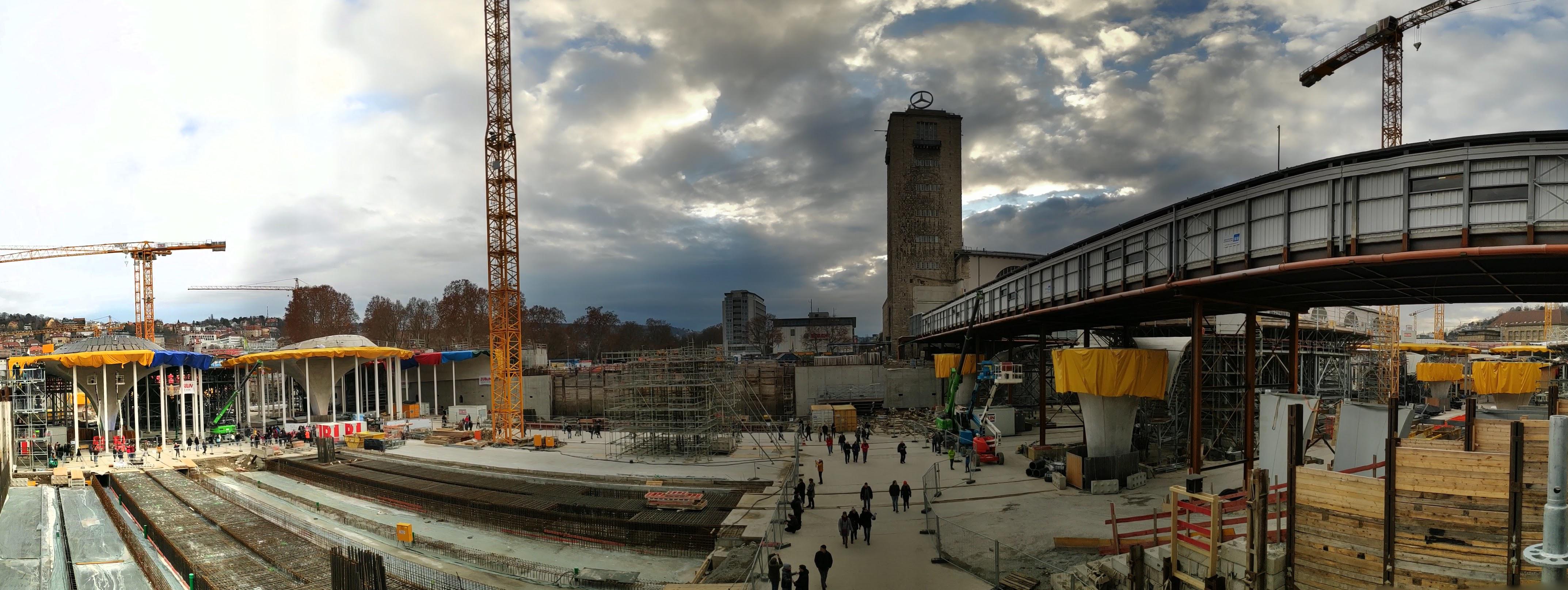 Stuttgart 21 construction site is open for visitors today and tomorrow | Scrolller