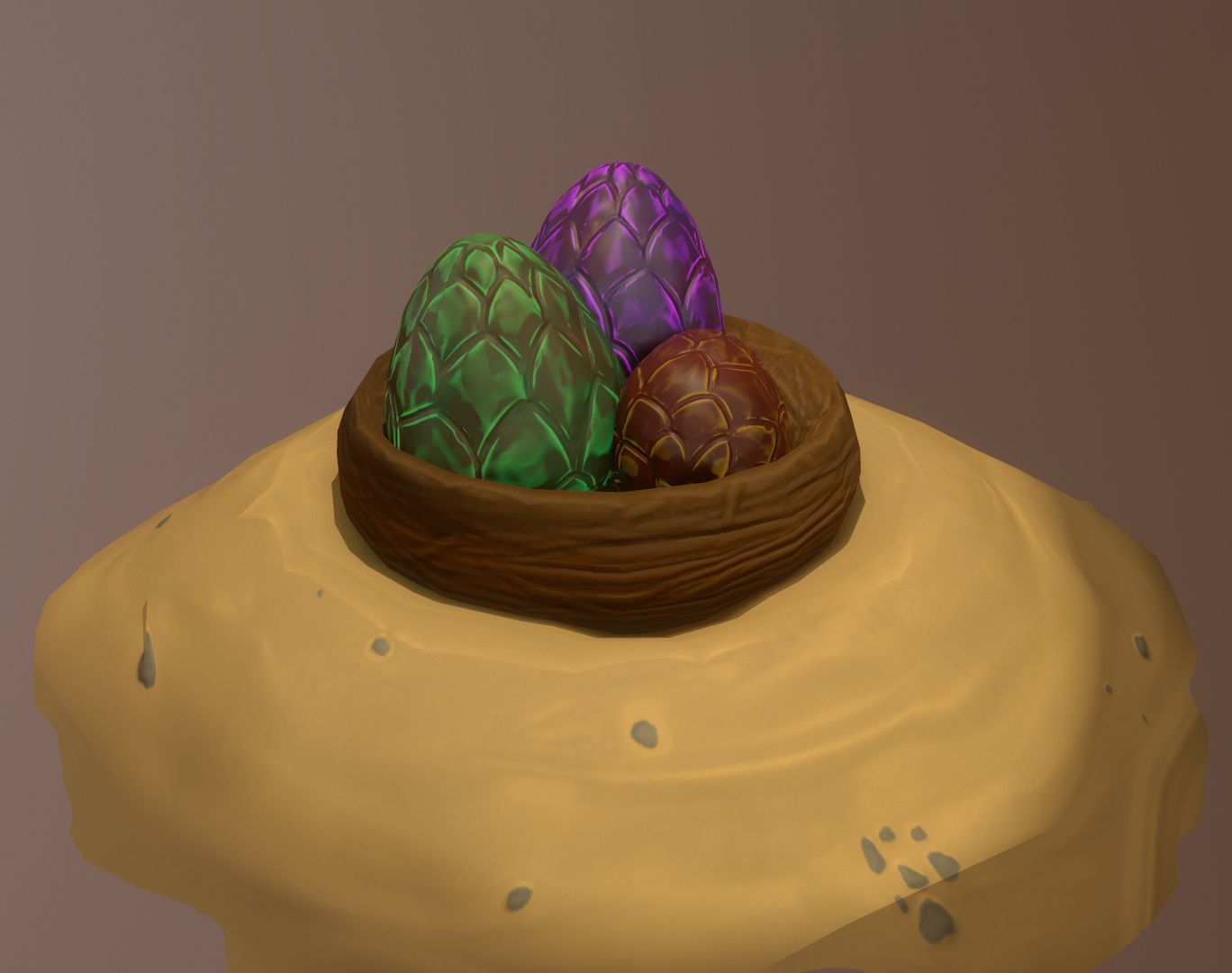 Stylized dragon eggs | Scrolller