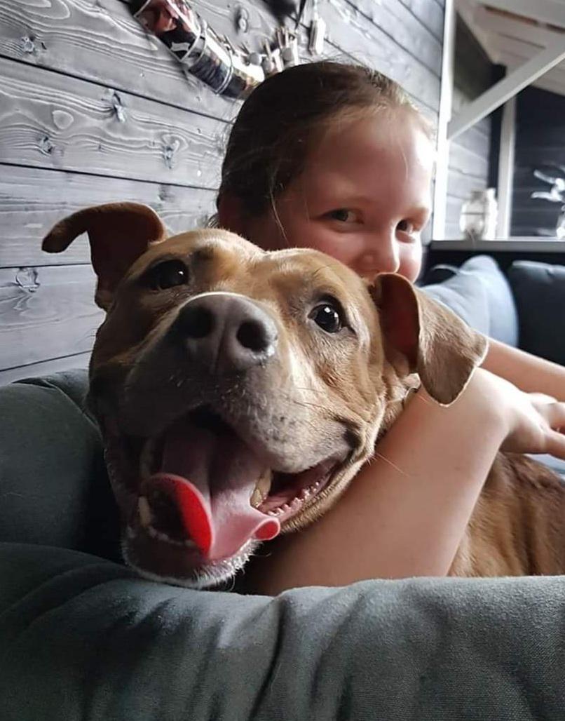 Such A Happy Cuddle With My Daughter Scrolller