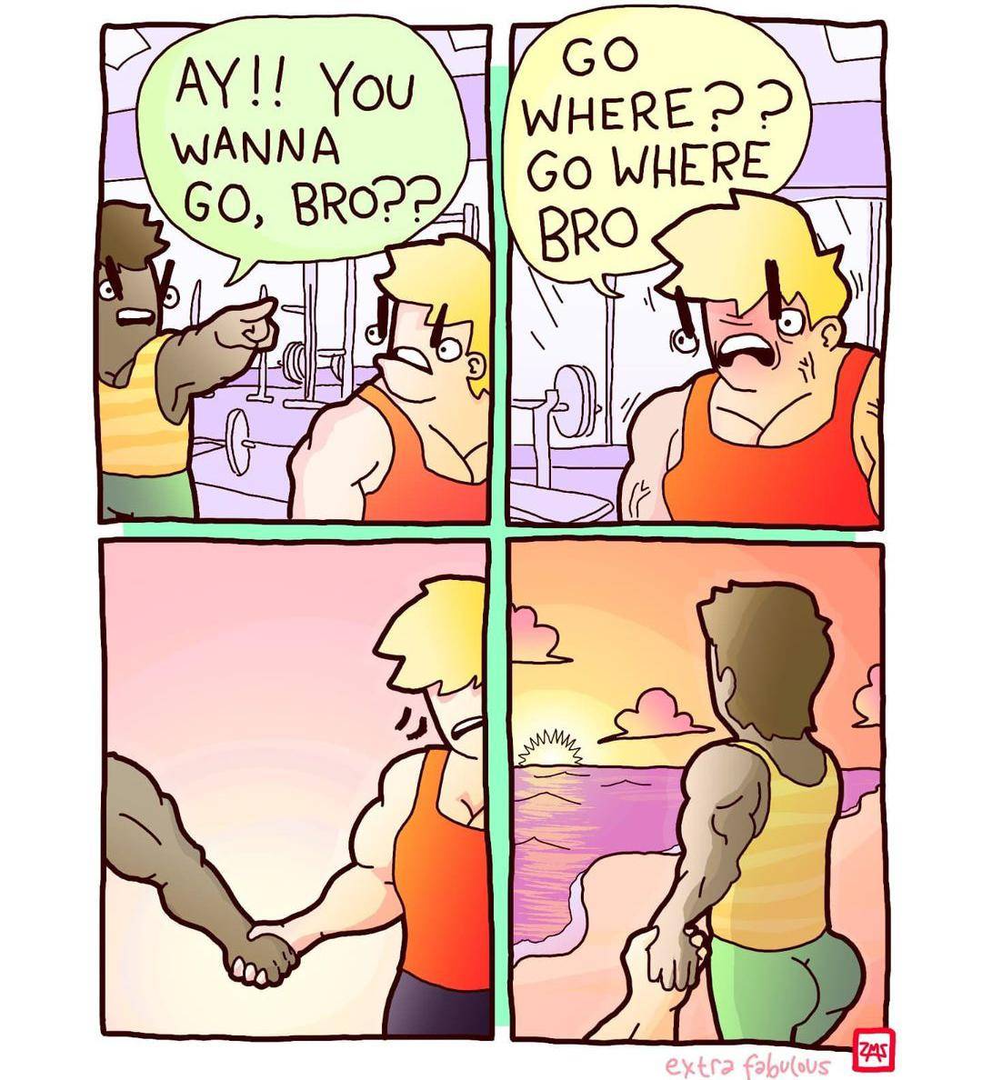 Suddenly gay and wholesome | Scrolller